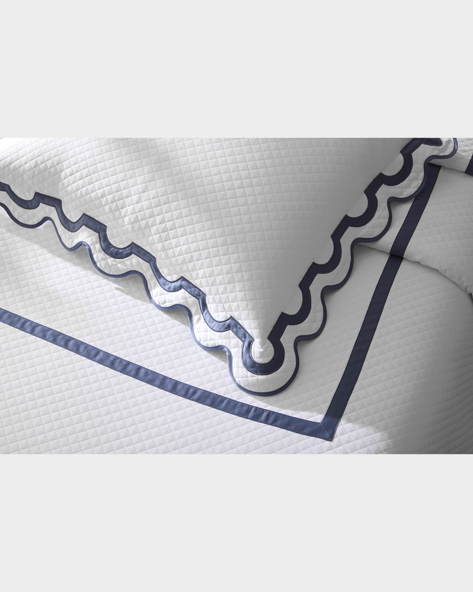 Matouk Mirasol Matelasse Standard Sham | Neiman Marcus