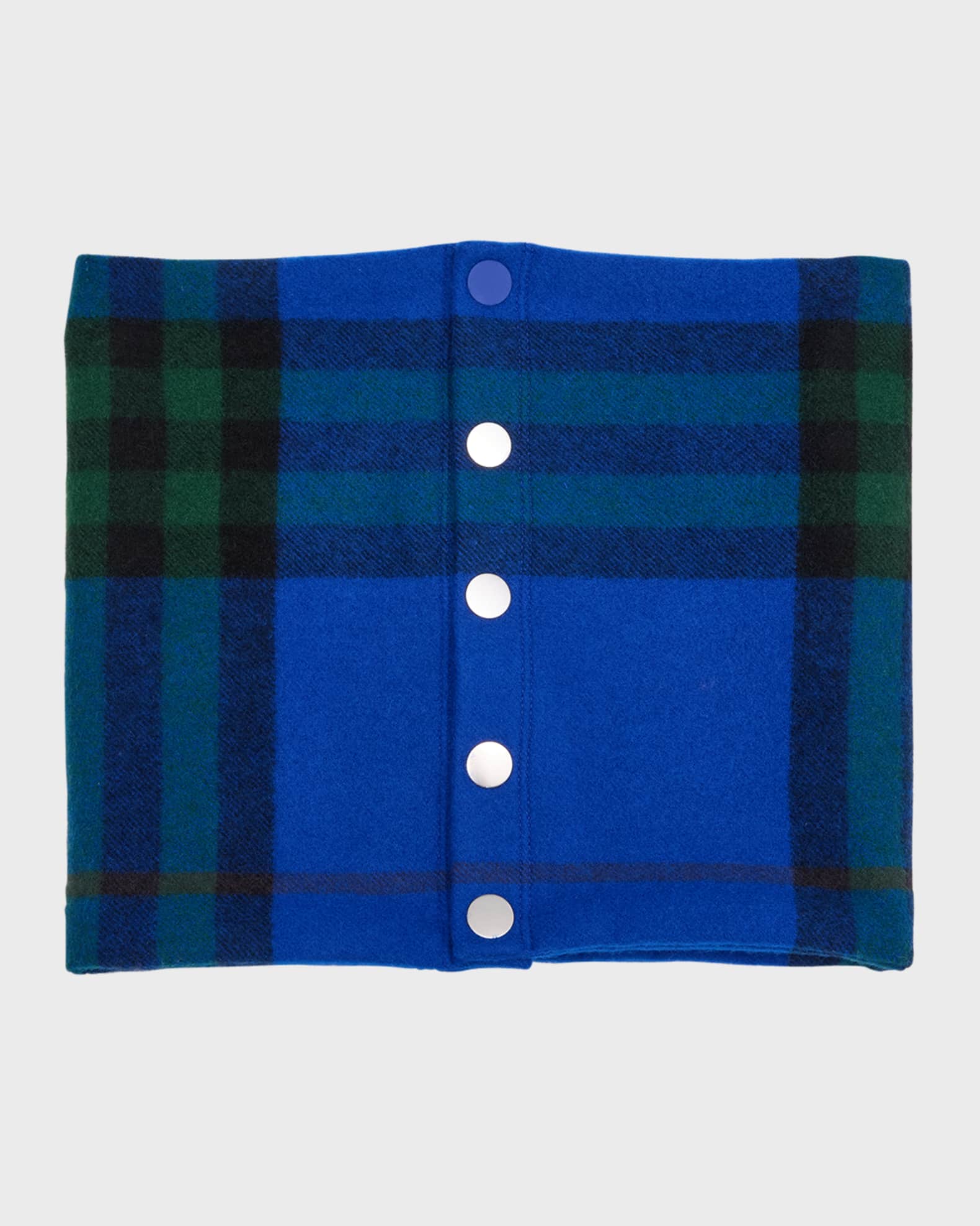 Burberry Men's Cashmere Check Snood Scarf | Neiman Marcus
