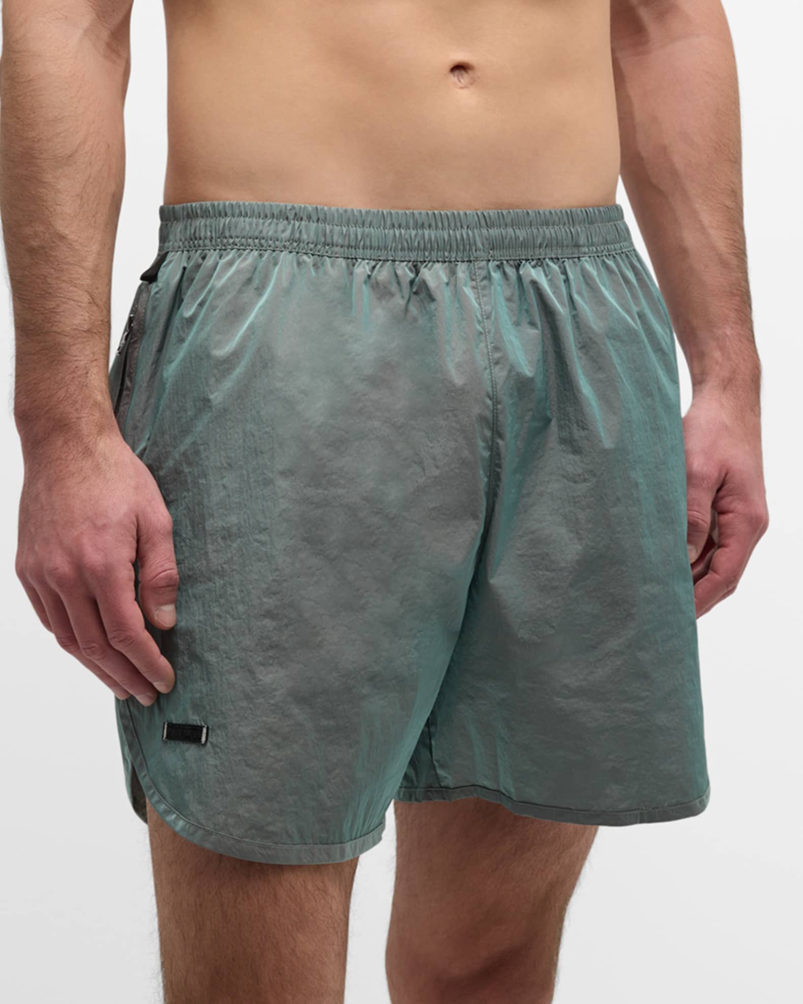 TRUE TRIBE Men's Active Swim Shorts | Neiman Marcus
