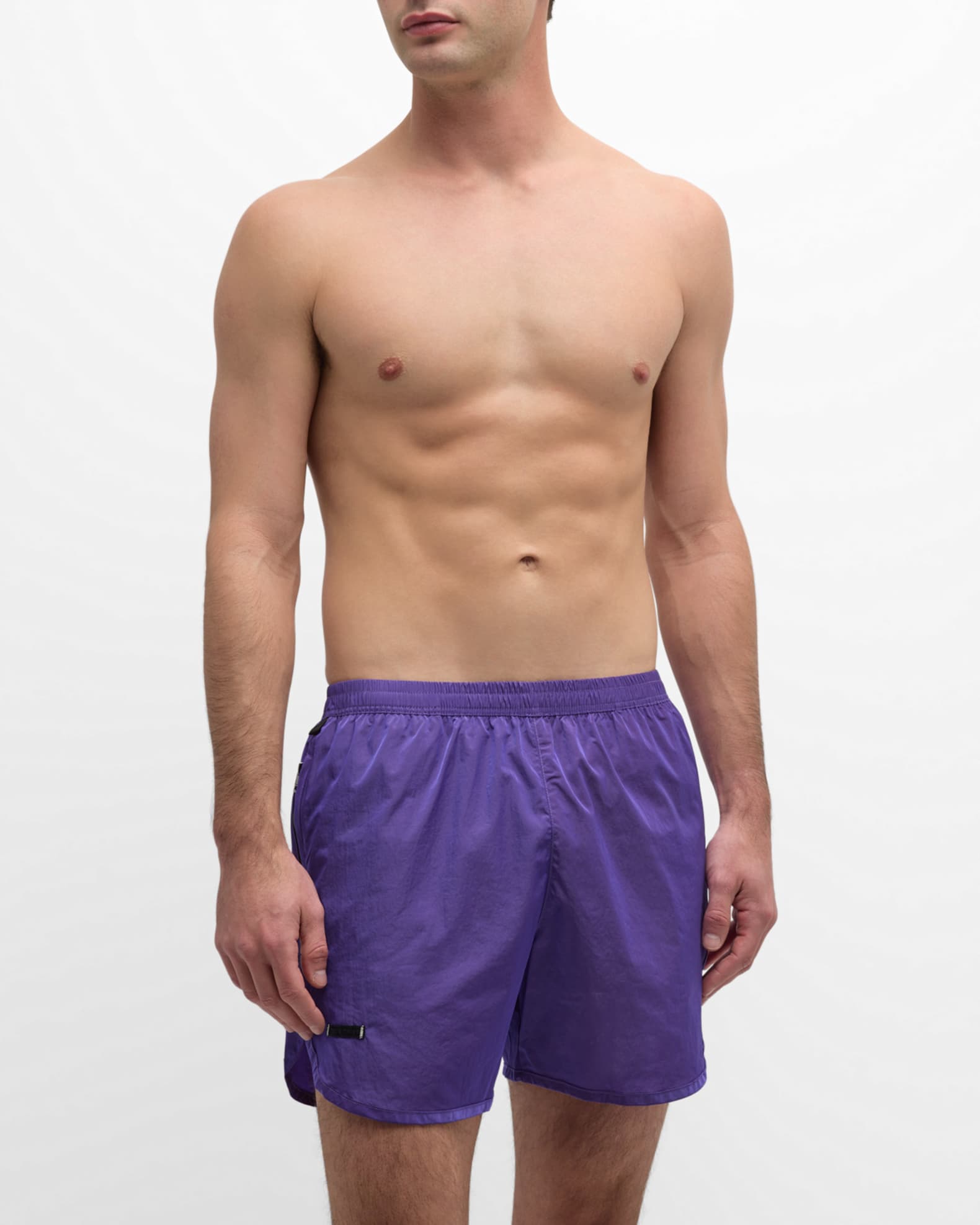 TRUE TRIBE Men's Active Swim Shorts | Neiman Marcus
