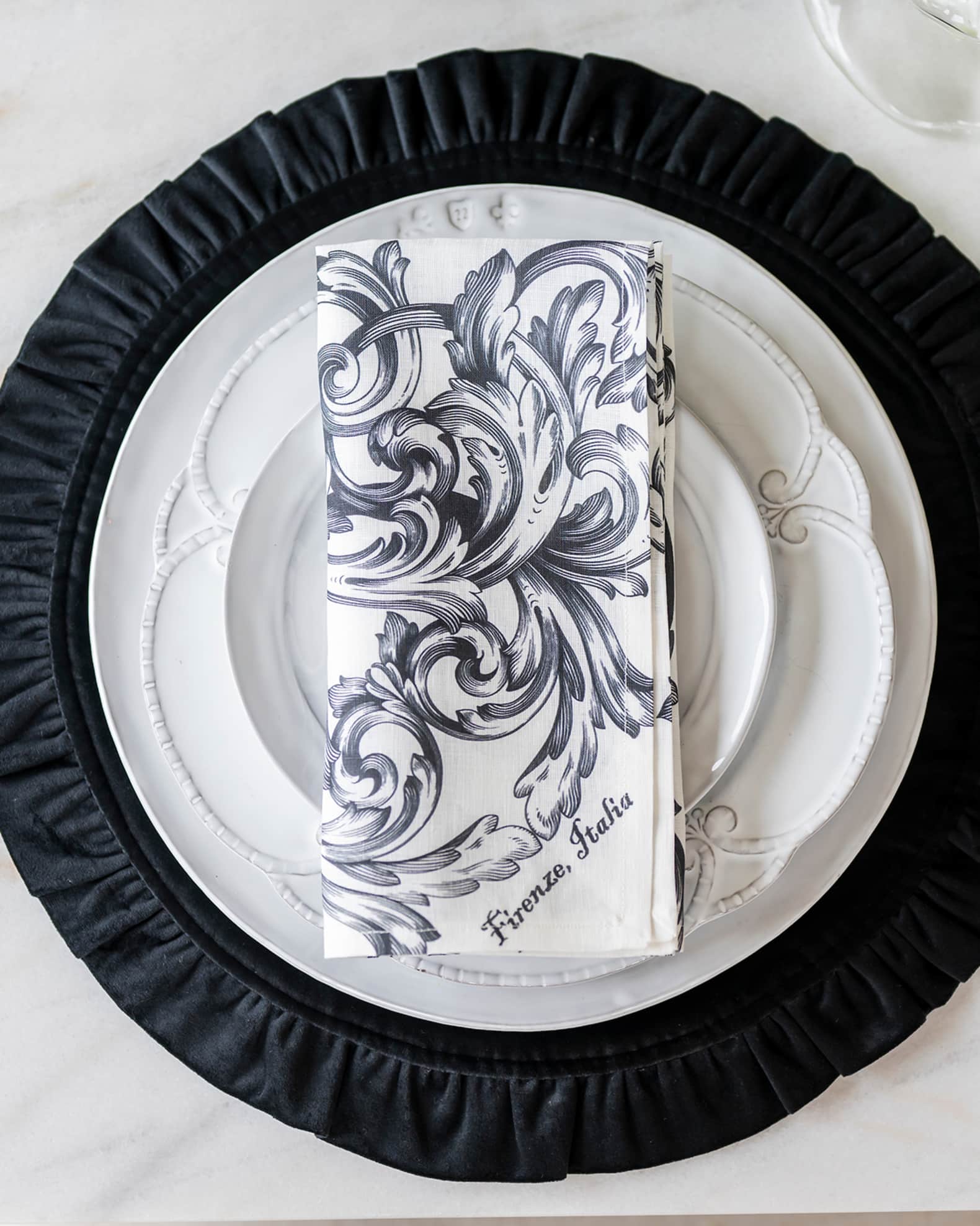 Arte Italica Firenze Italian Linen Napkins, Set of 4 | Neiman Marcus