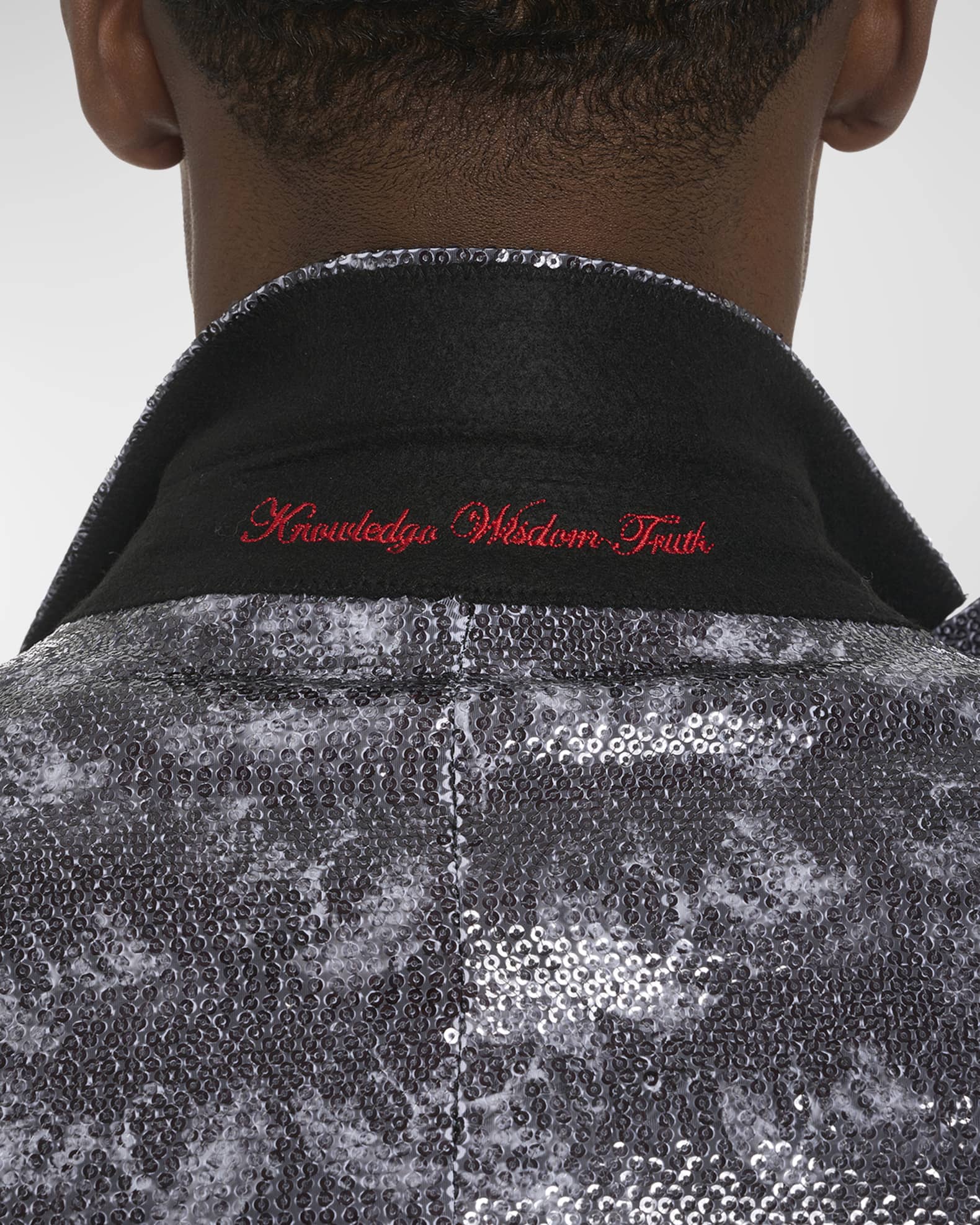 Robert Graham Men's Calo Sequin Skull-Print Sport Coat | Neiman Marcus