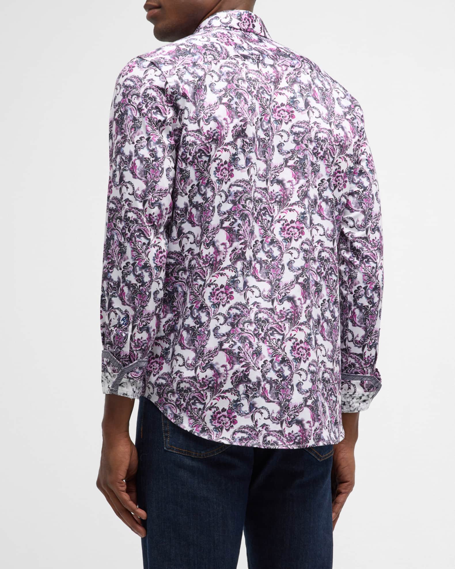 Robert Graham Men's Cicco Paisley Button-Down Shirt | Neiman Marcus