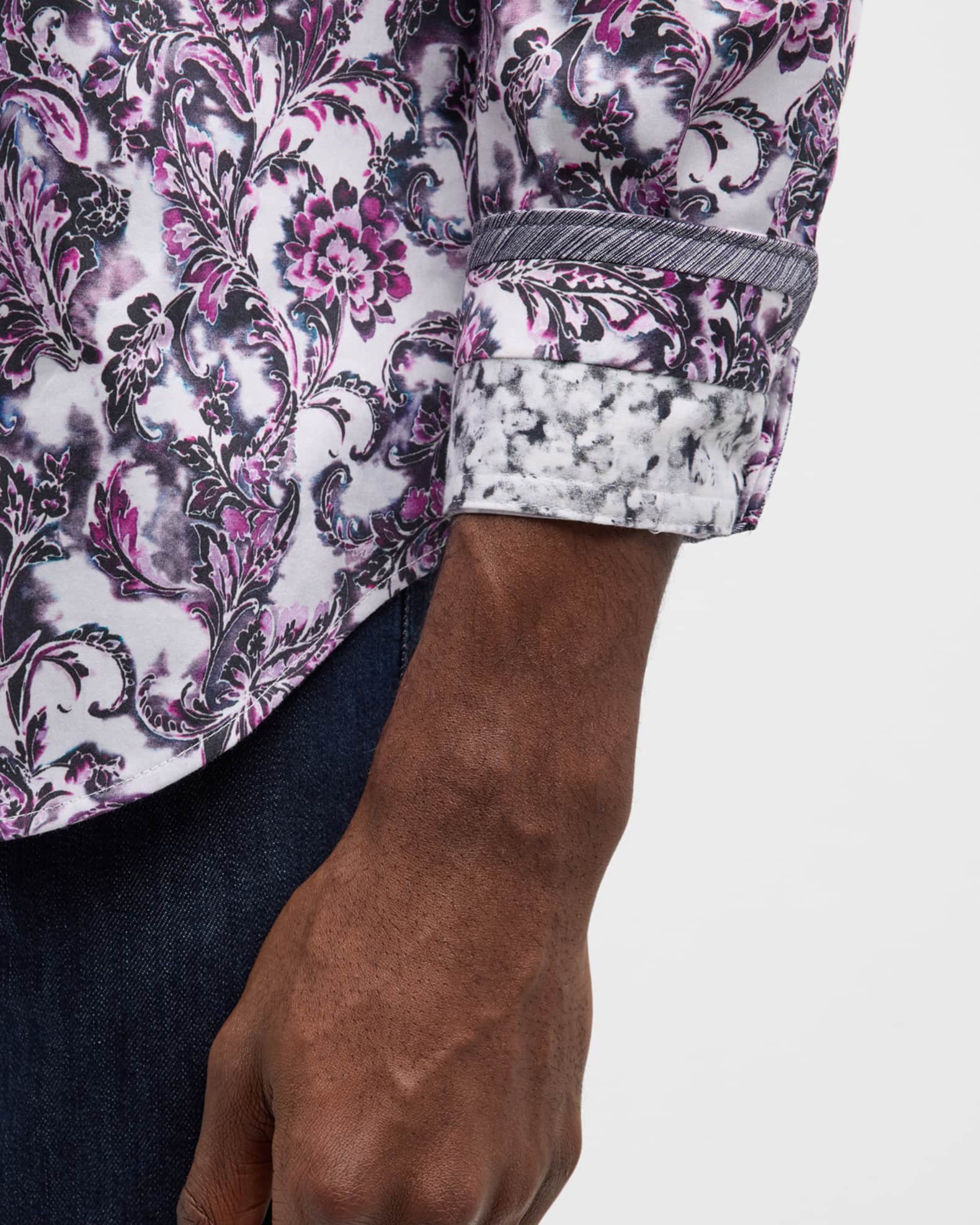 Robert Graham Men's Cicco Paisley Button-Down Shirt | Neiman Marcus