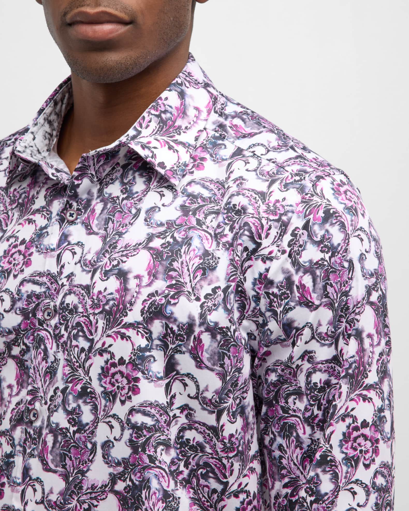 Robert Graham Men's Cicco Paisley Button-Down Shirt | Neiman Marcus