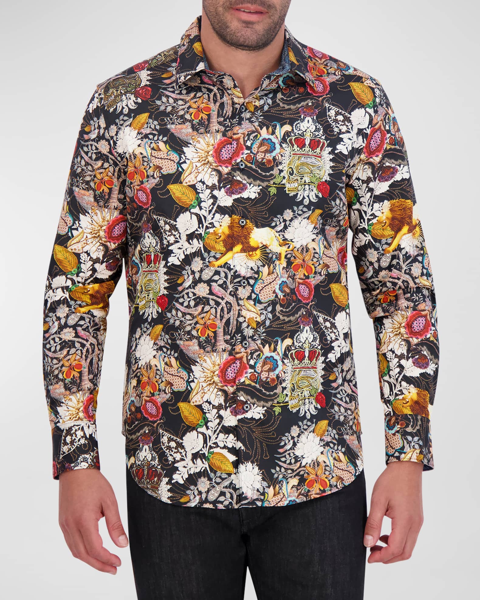 Robert Graham Men's Arezzo Button-Down Shirt | Neiman Marcus