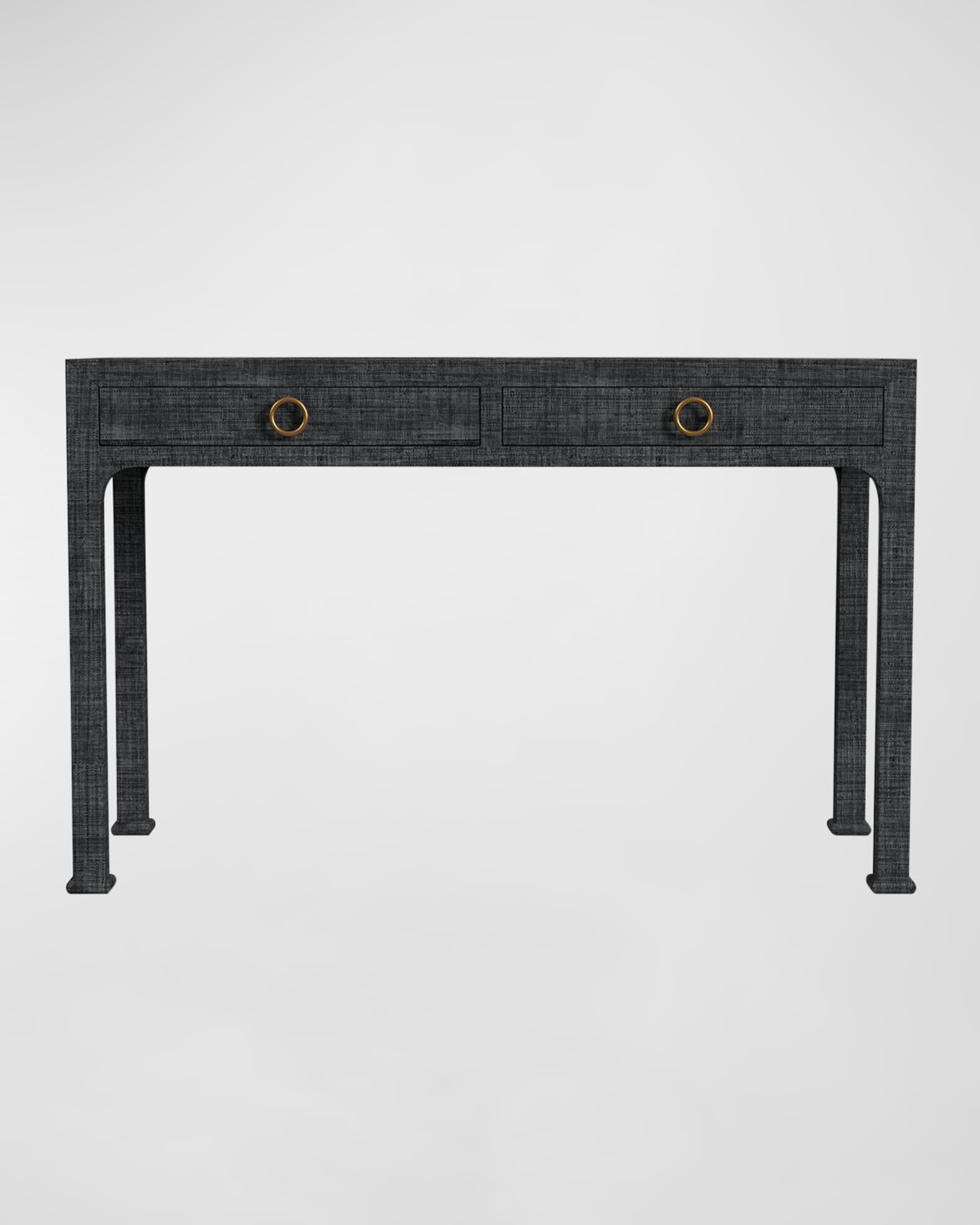 Butler Specialty Co Camila Raffia Writing Desk | Neiman Marcus