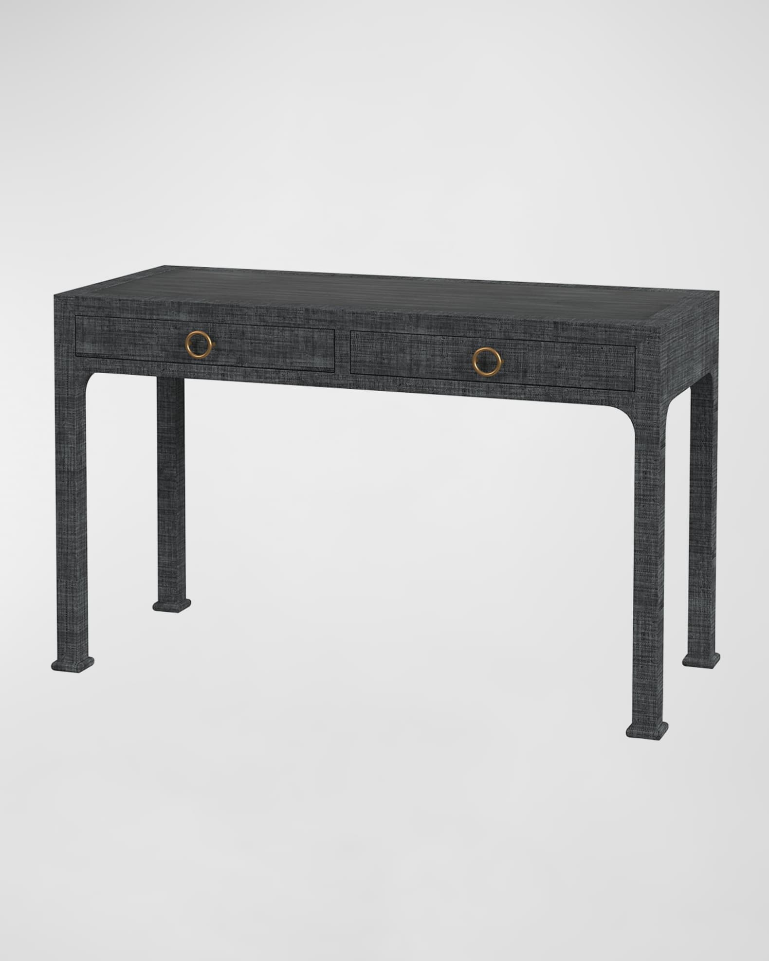 Butler Specialty Co Camila Raffia Writing Desk | Neiman Marcus