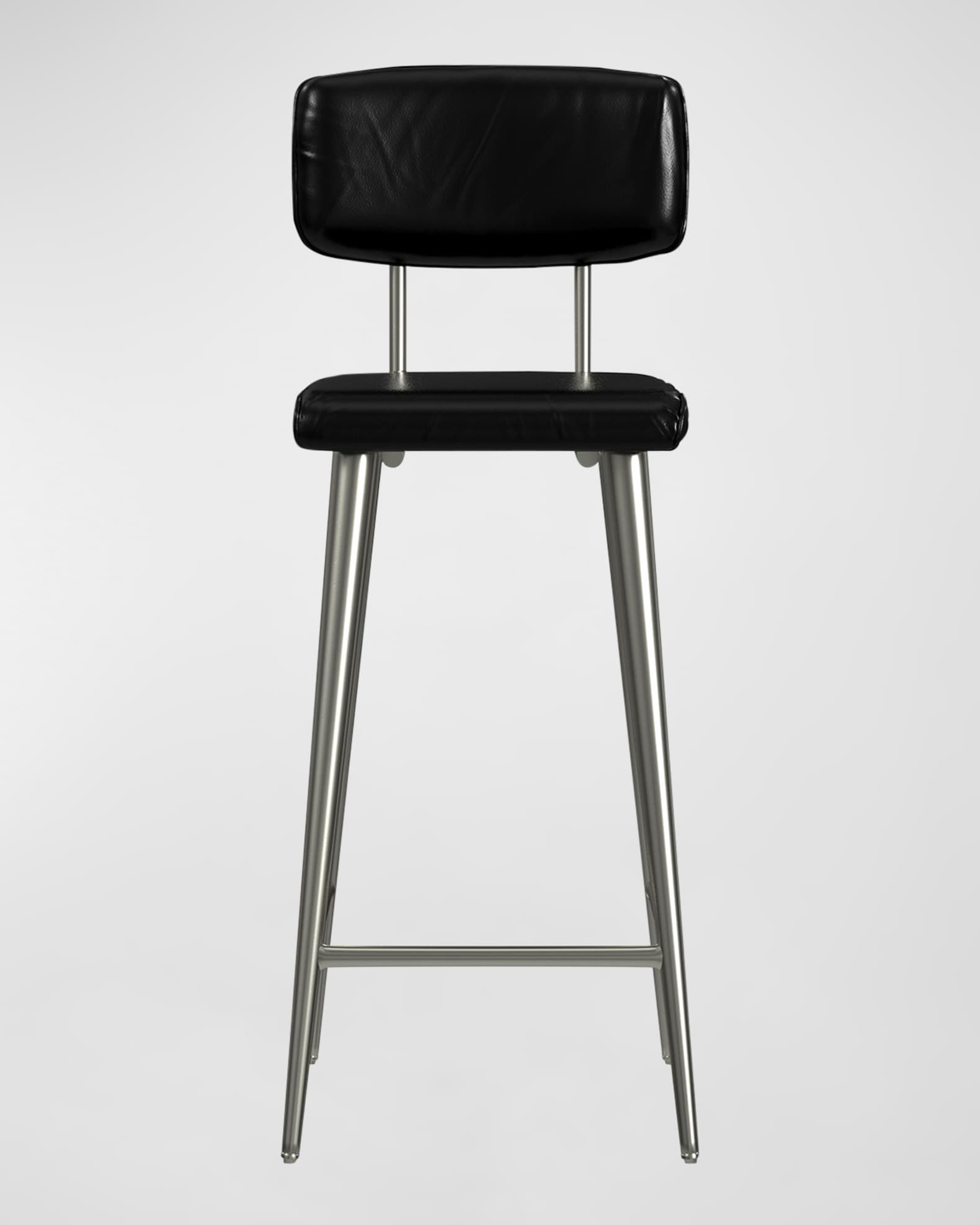 Butler Specialty Co Solis Leather Counter Stool, 26" | Neiman Marcus