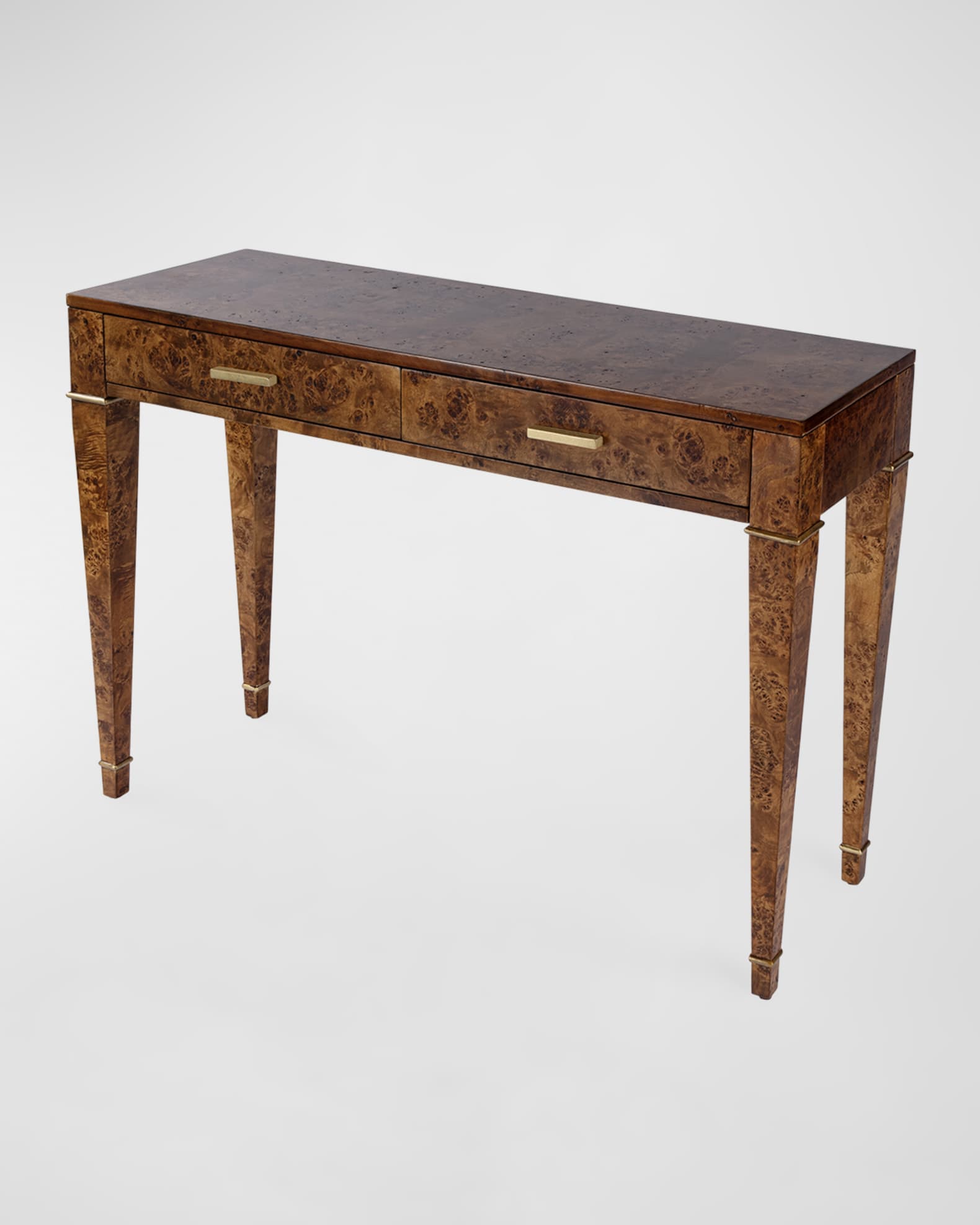 Butler Specialty Co Kanon Burl Wood 2-Drawer Console Table | Neiman Marcus