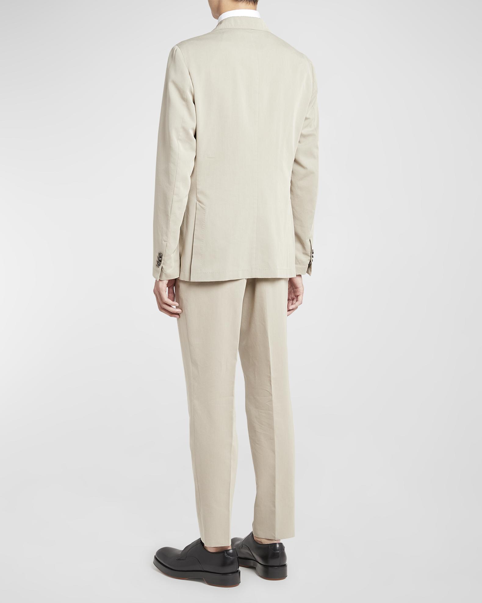 ZEGNA Men's Cotton Silk Suit | Neiman Marcus