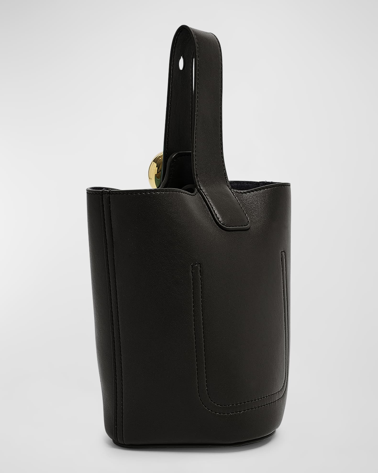 Loewe Mini Pebbled Leather Bucket Bag | Neiman Marcus