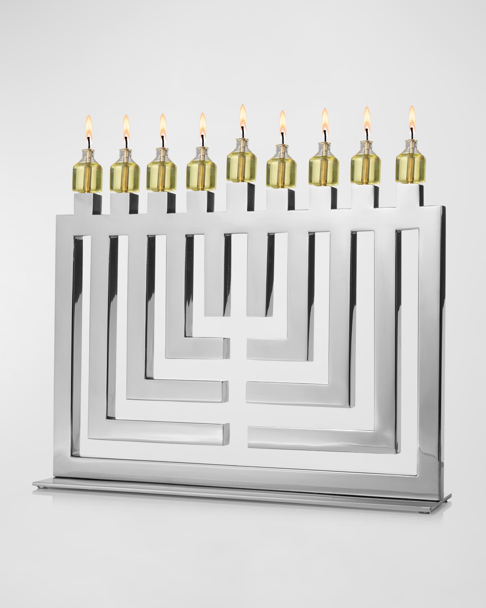 Ricci Silversmith Cutout Menorah | Neiman Marcus