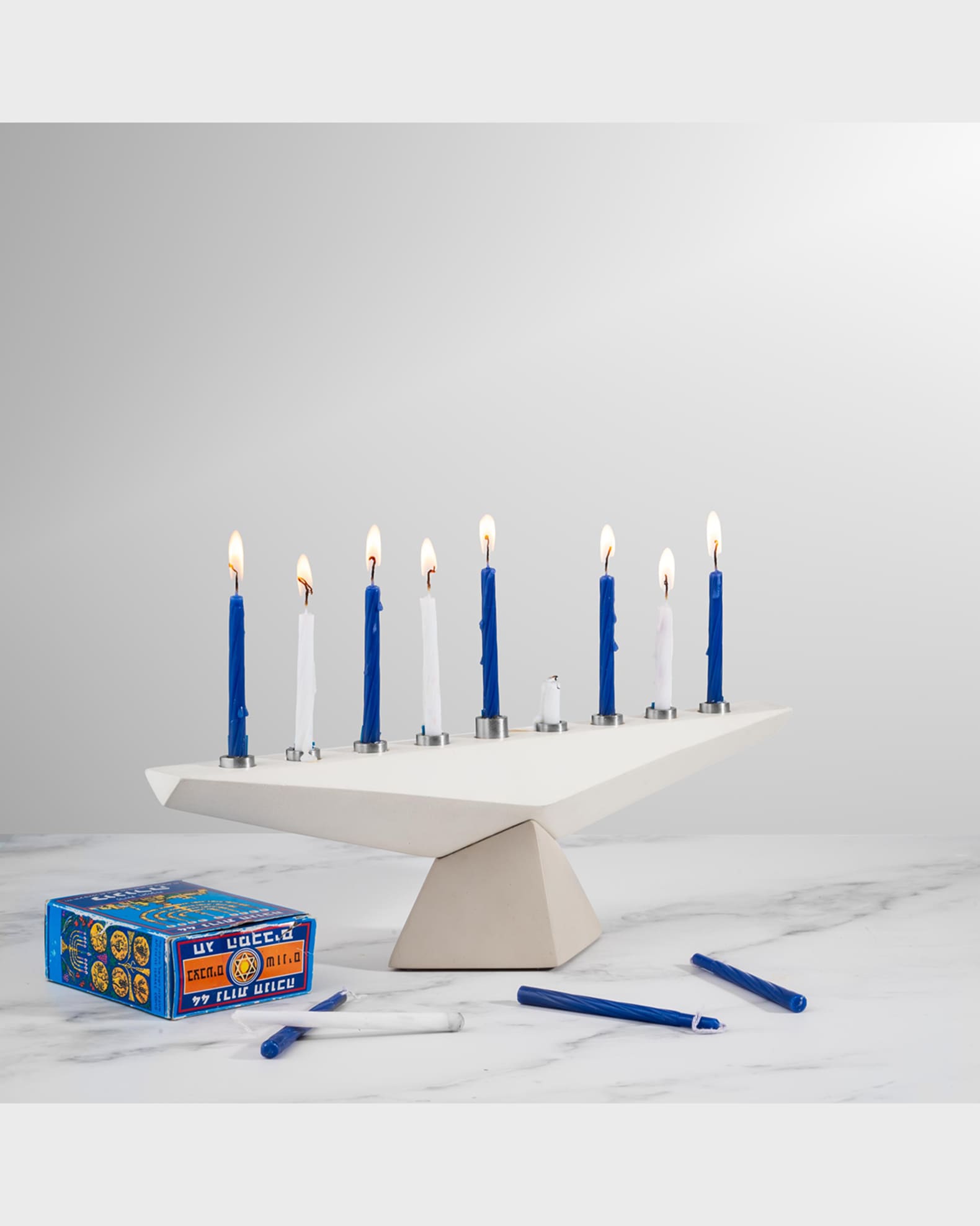 Ricci Silversmith Frank Lloyd Wright Ark Menorah | Neiman Marcus