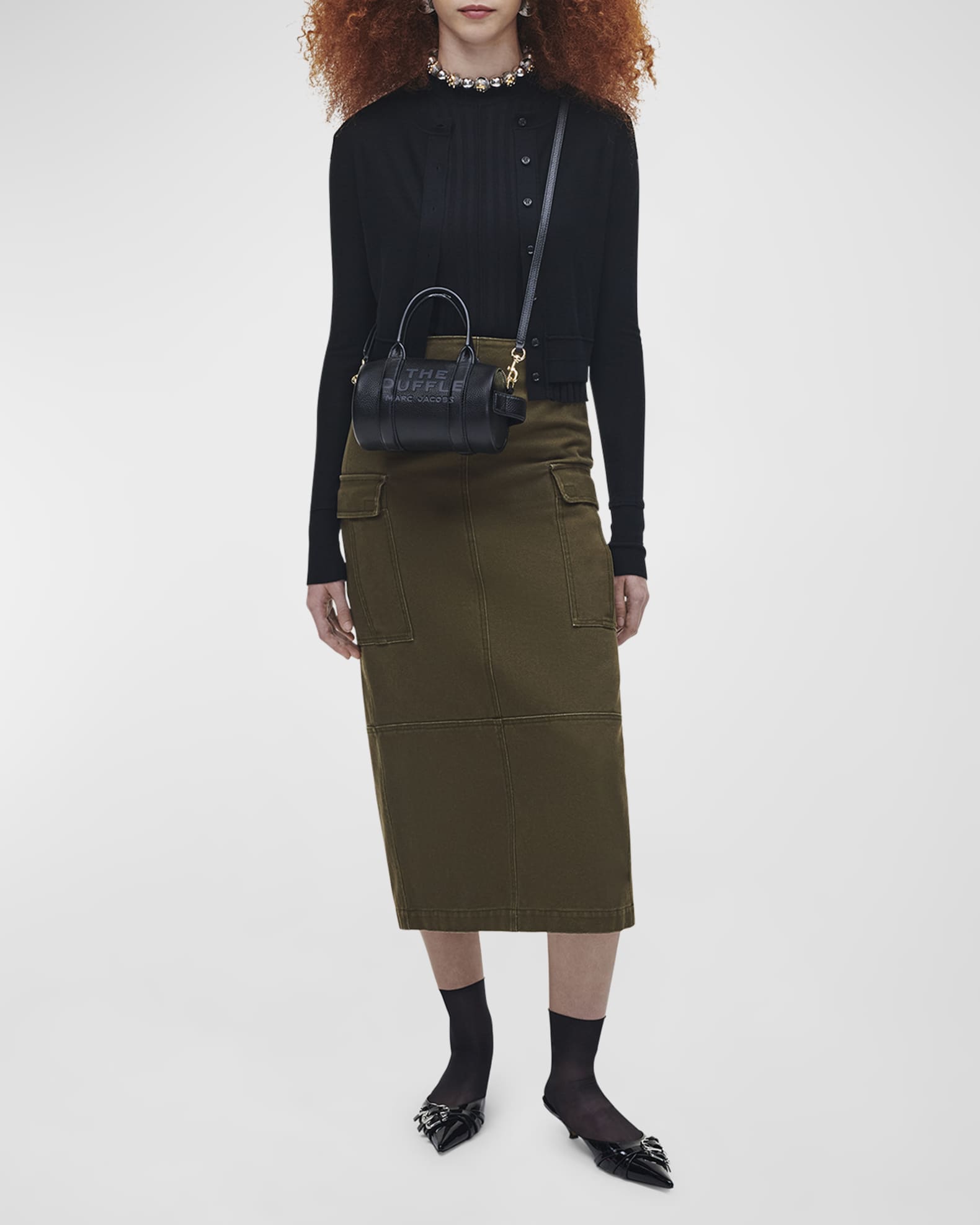 Marc Jacobs The Leather Mini Duffle Bag | Neiman Marcus