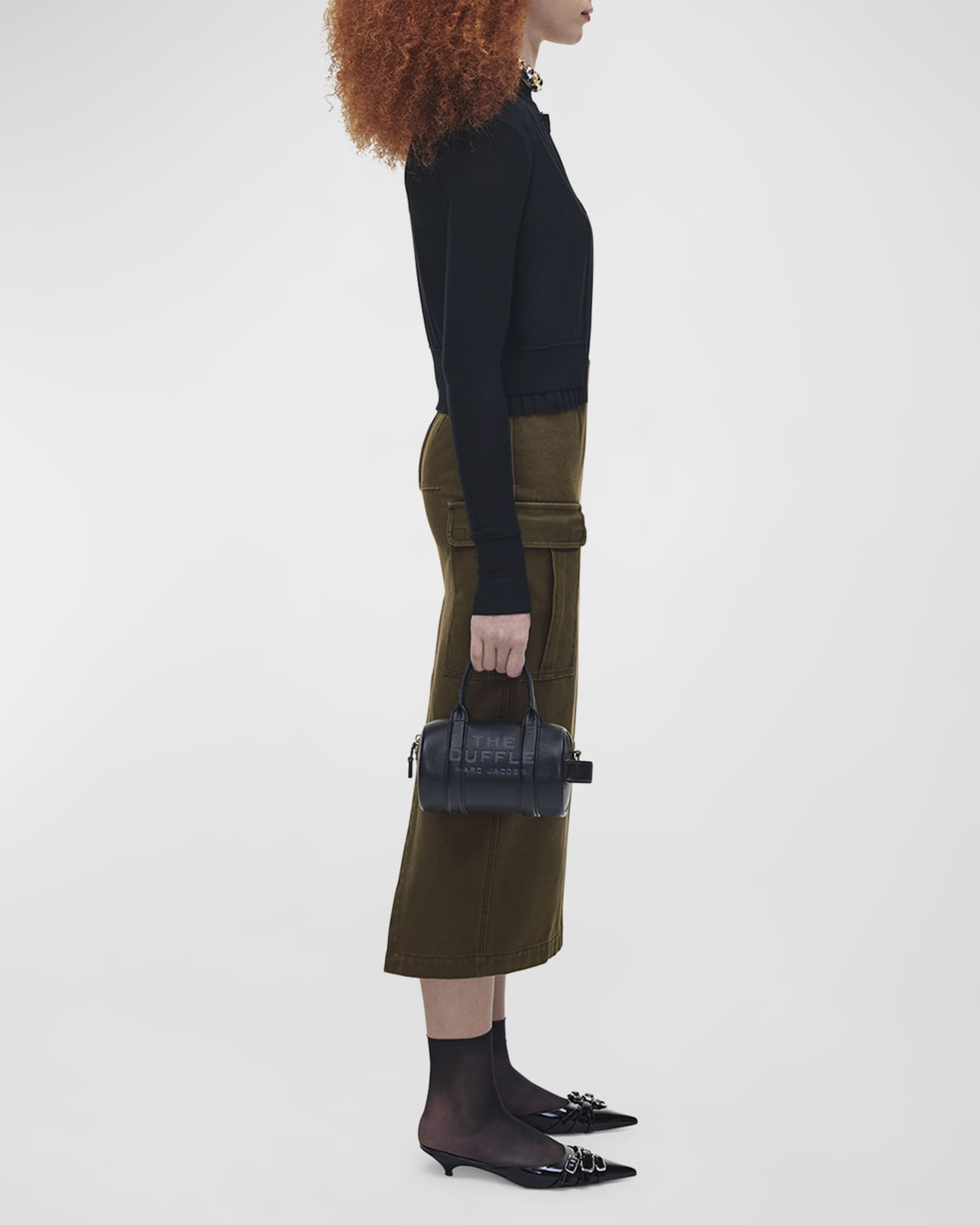 Marc Jacobs The Leather Mini Duffle Bag | Neiman Marcus