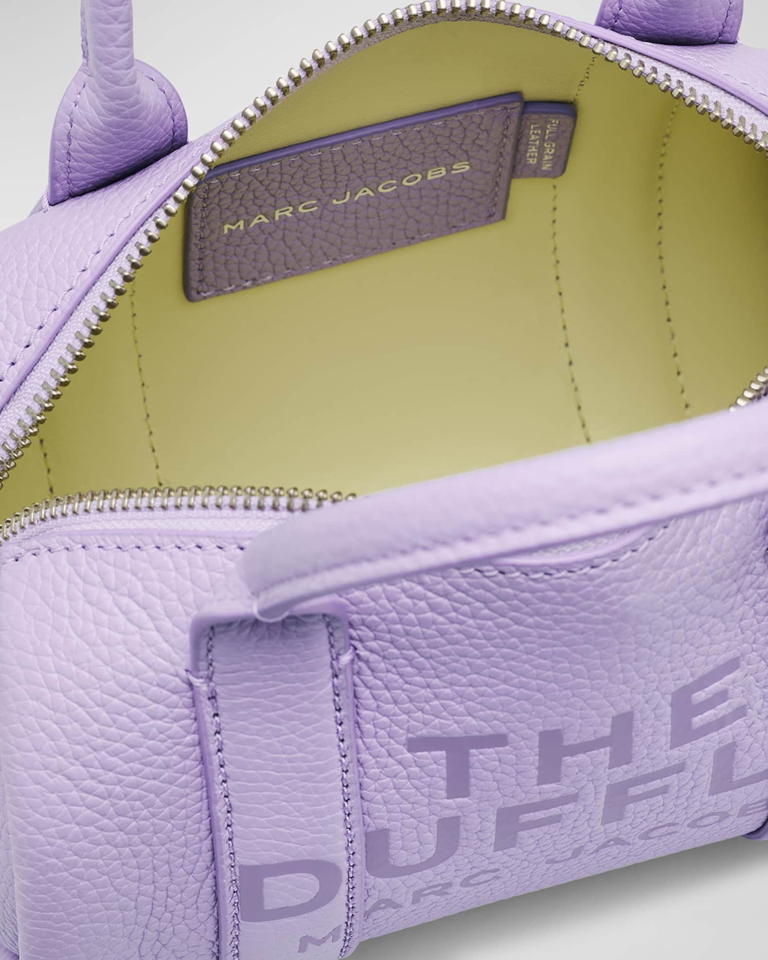 Marc Jacobs The Leather Mini Duffle Bag | Neiman Marcus