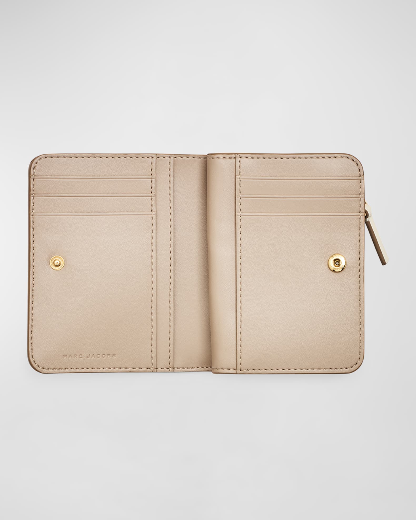 Marc Jacobs The Leather J Marc Mini Compact Wallet | Neiman Marcus