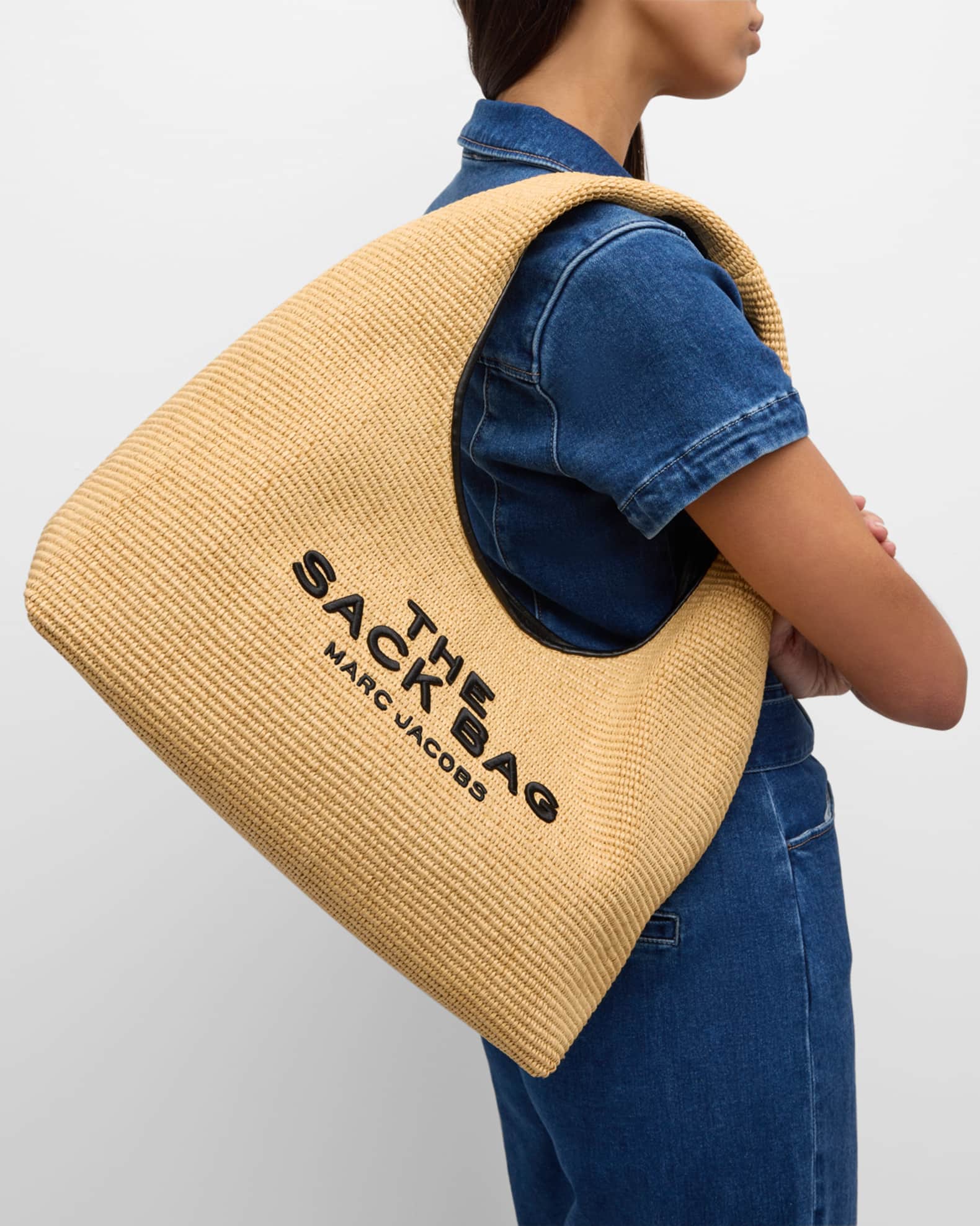 Marc Jacobs The Woven Sack Bag | Neiman Marcus