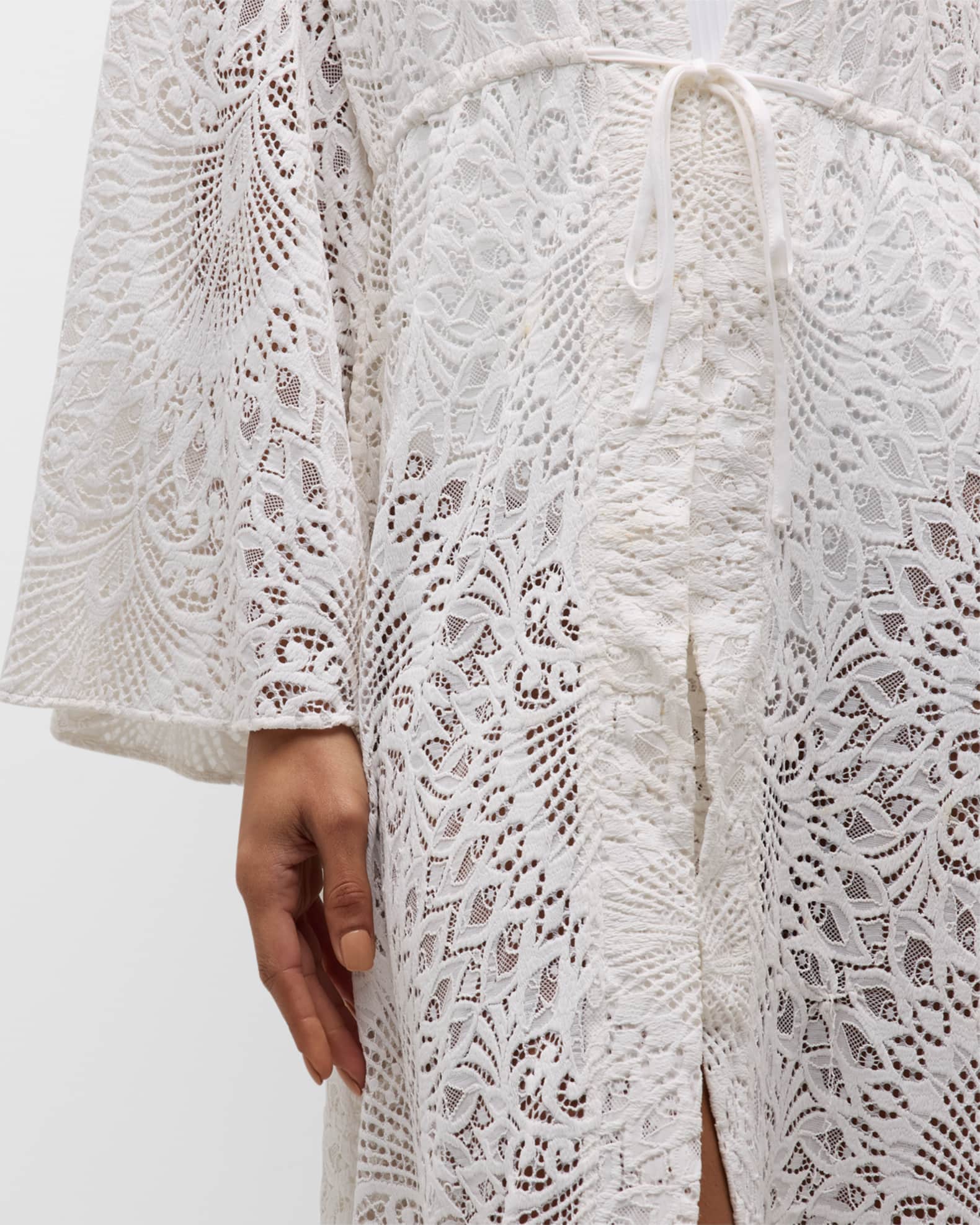 Alexandra Miro Lace Betty Maxi Dress Coverup | Neiman Marcus