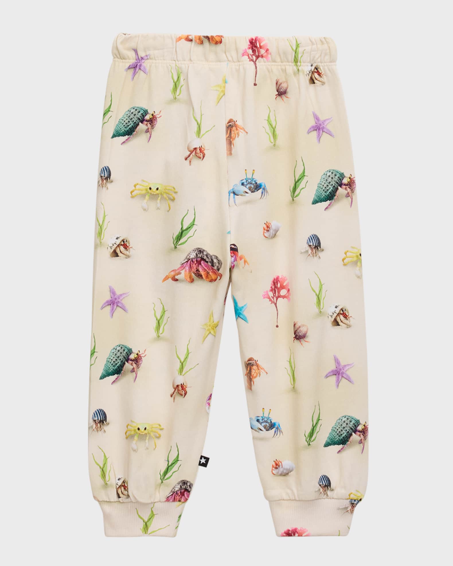 Molo Kid's Simeon Hermit Crab Pants, Size 6M-2 | Neiman Marcus