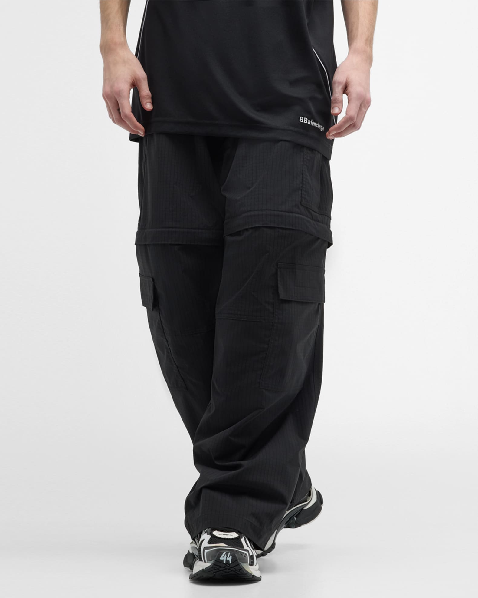 Balenciaga Men's Unity Sports Icon Light Cargo Pants | Neiman Marcus