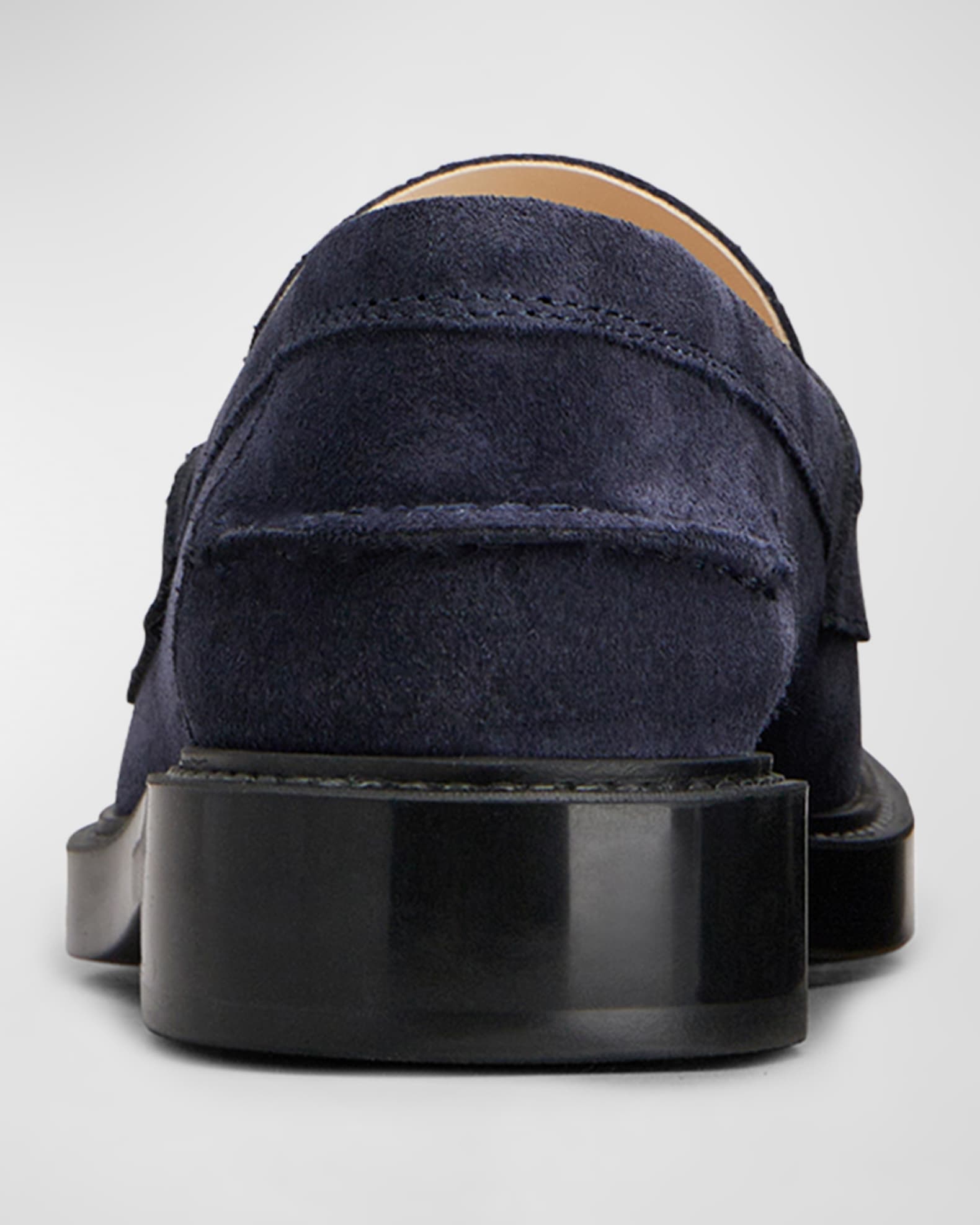 Tod's Suede Classic Penny Loafers | Neiman Marcus