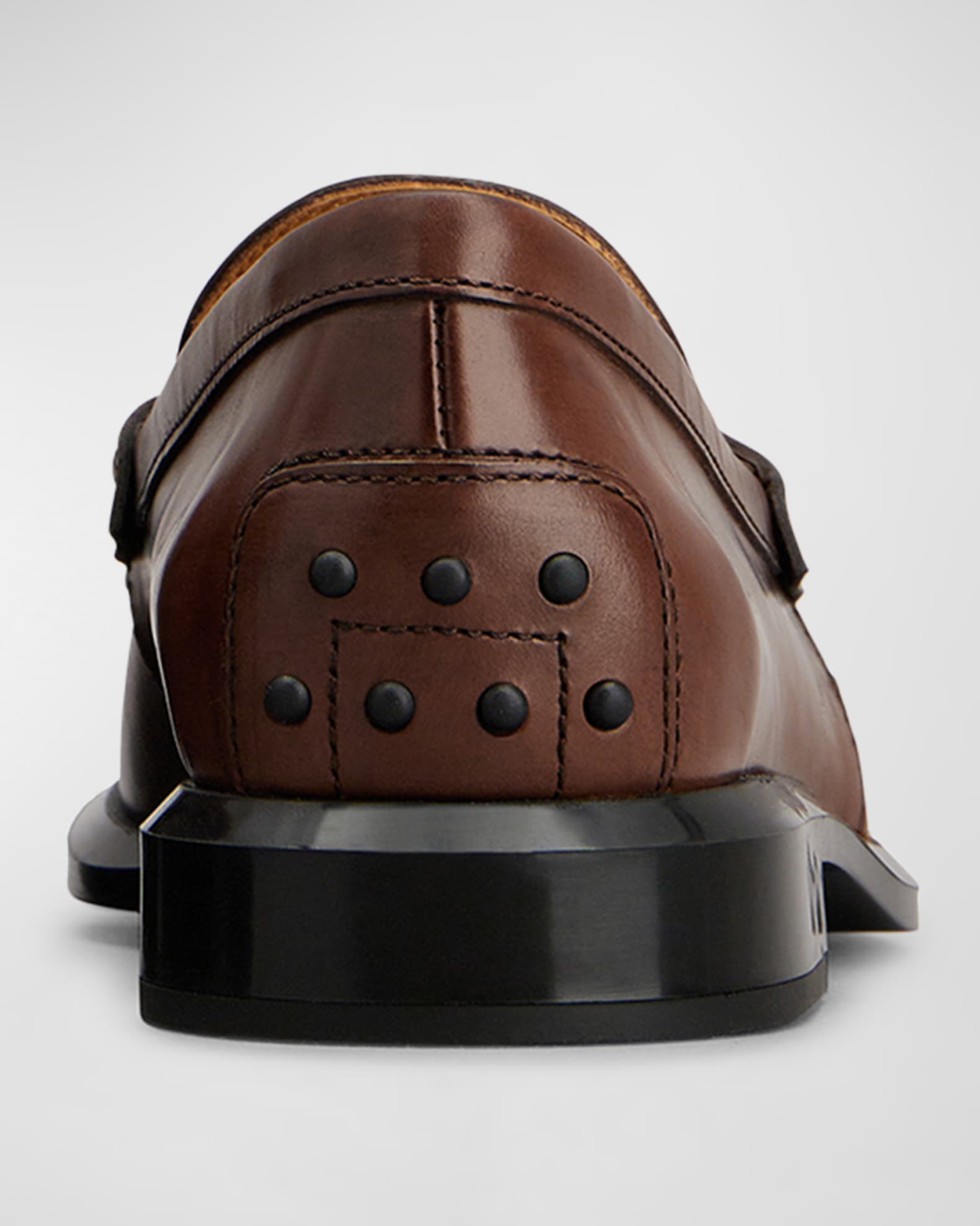 Tod's Leather Classic Penny Loafers | Neiman Marcus