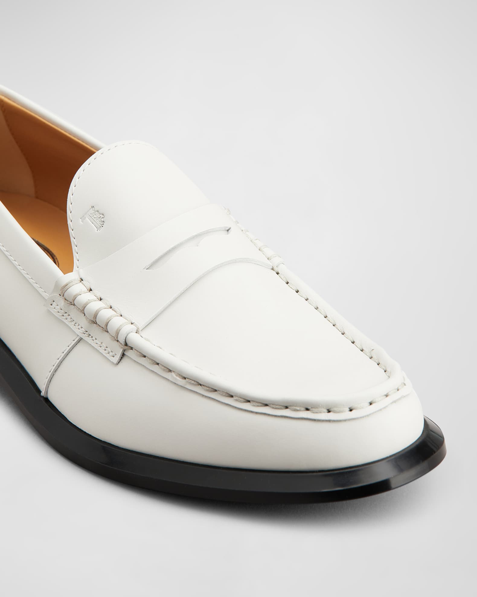 Tod's Leather Classic Penny Loafers | Neiman Marcus