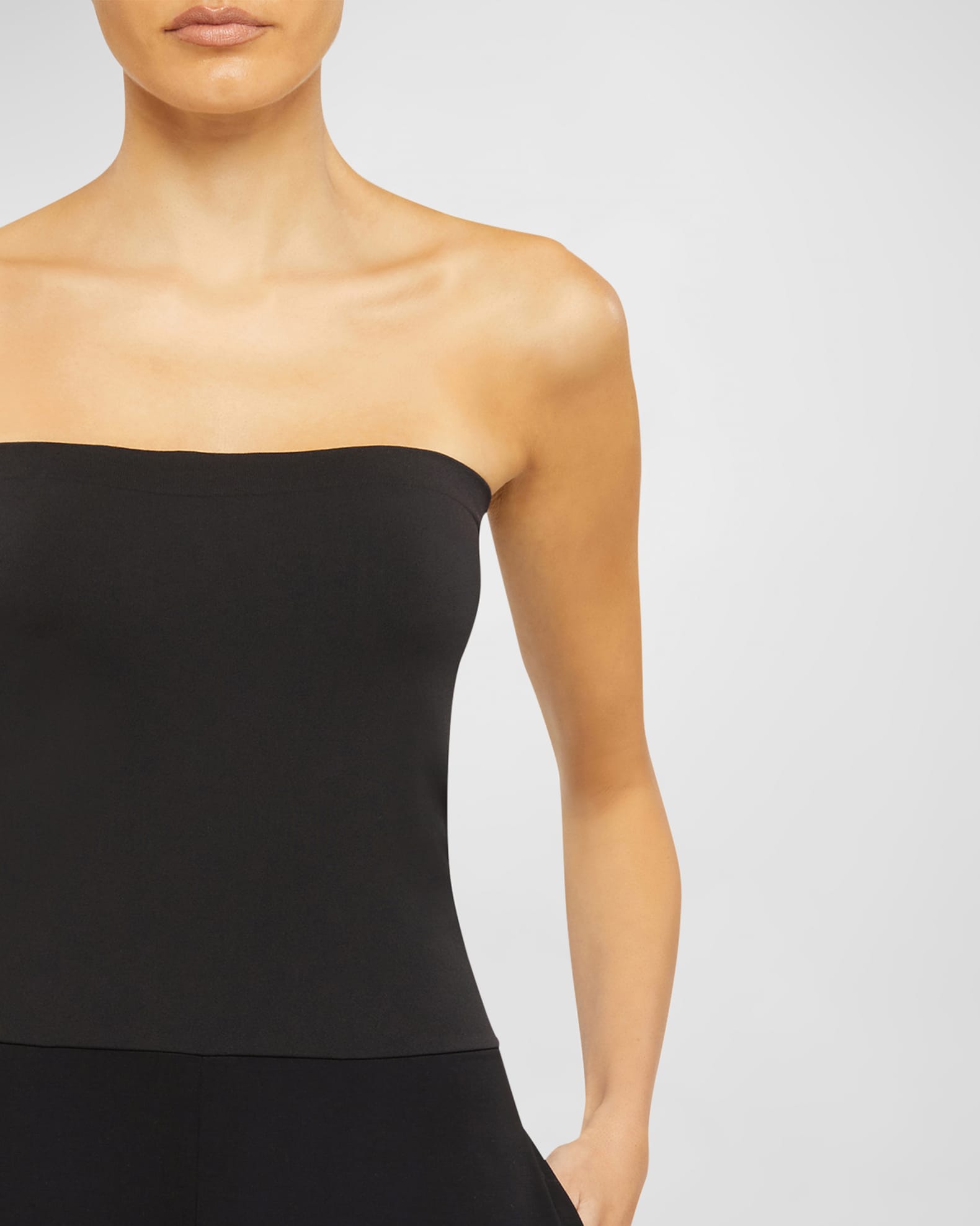 Wolford Aurora Pure™ Cut Strapless Jumpsuit | Neiman Marcus
