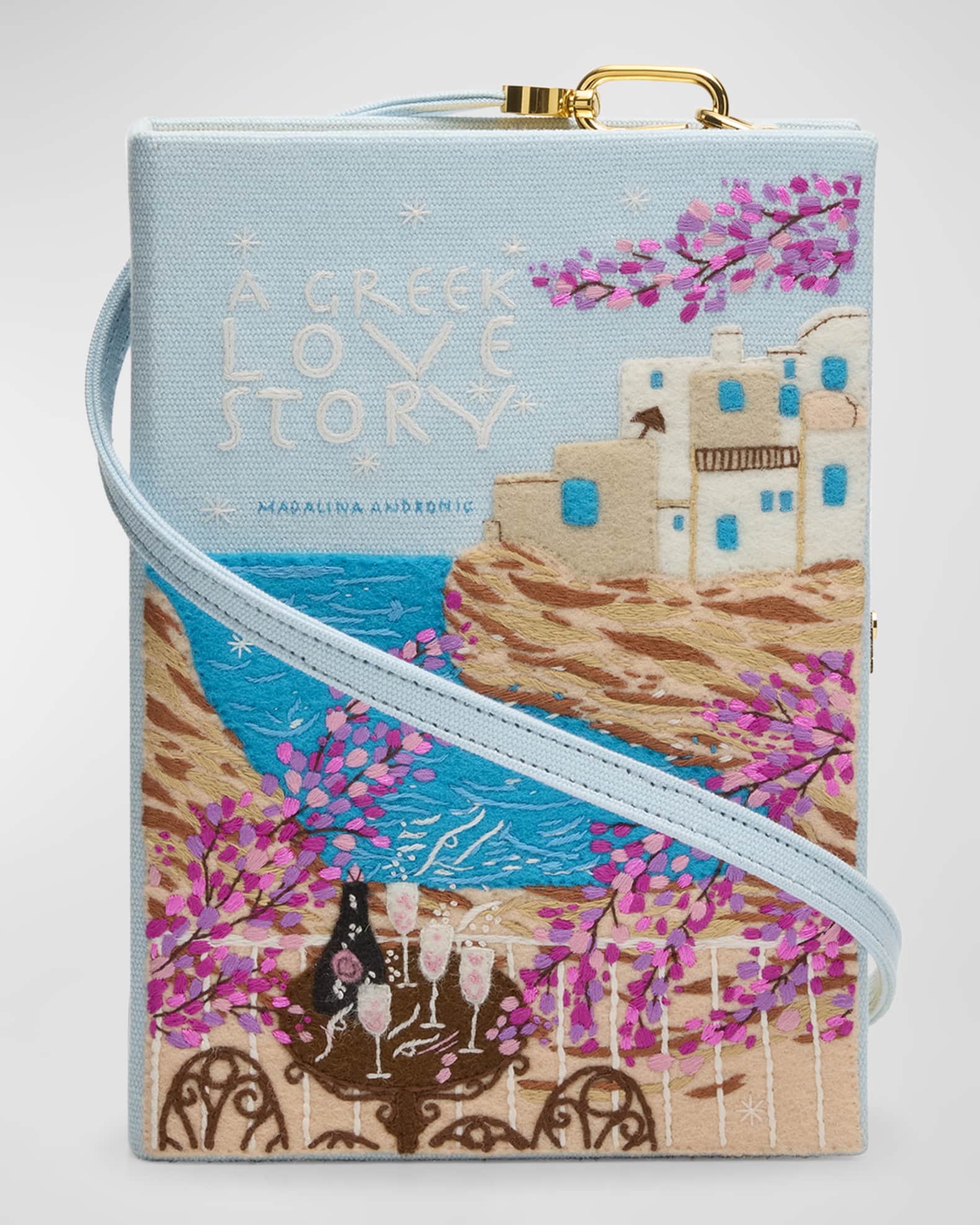 Olympia Le-Tan Madalina Andronic's A Greek Love Story Book Clutch Bag ...