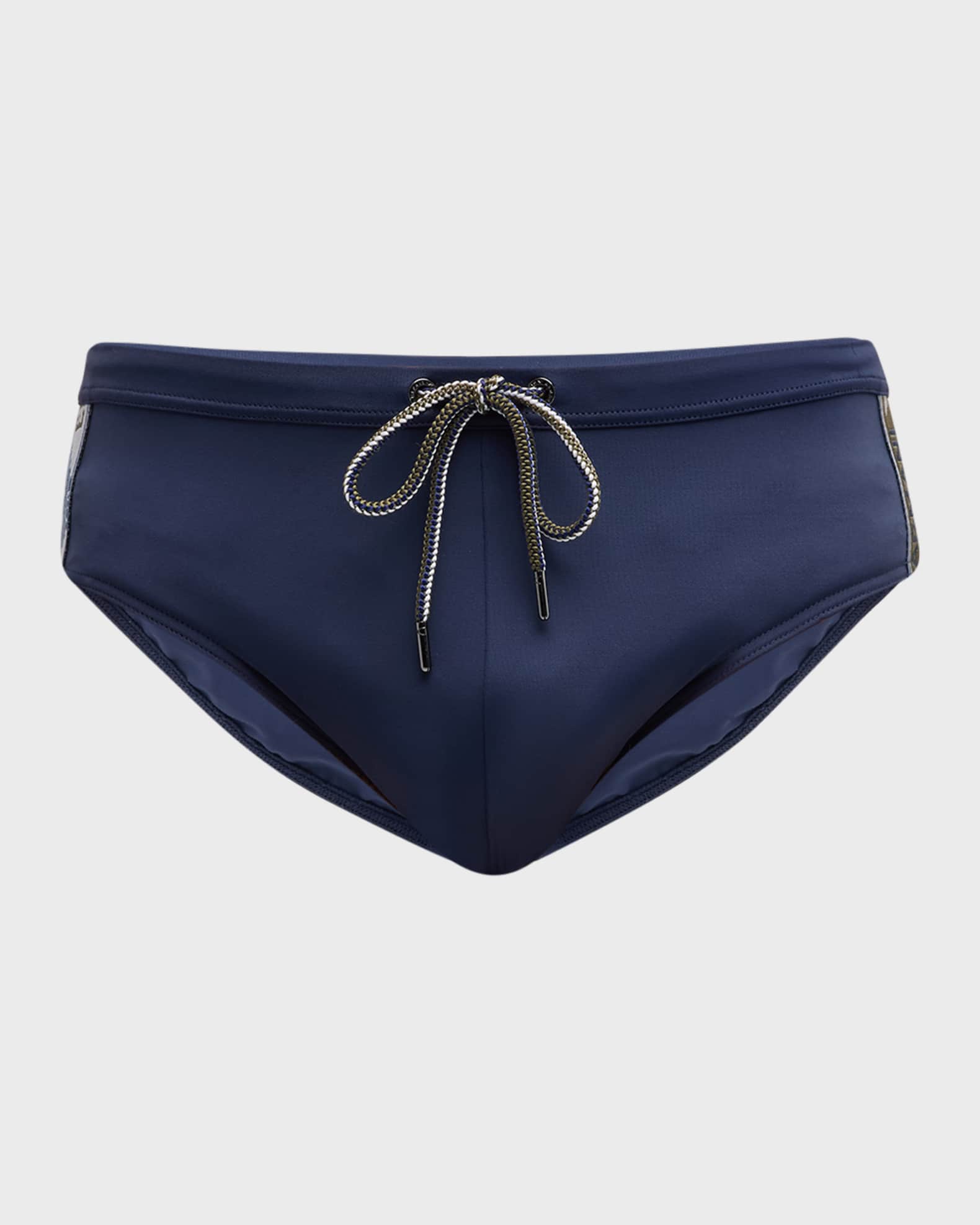 Emporio Armani Men's Logotape Drawstring Briefs | Neiman Marcus