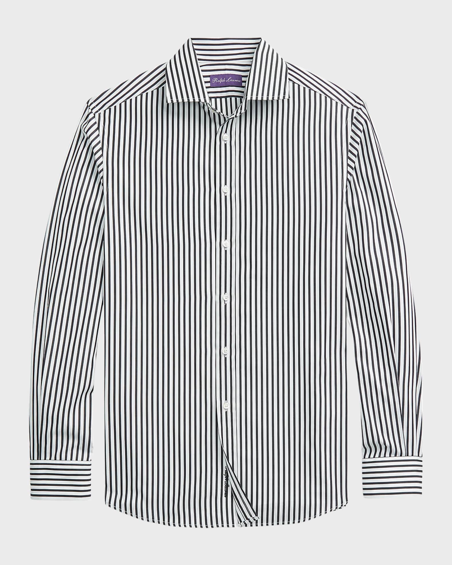 Ralph Lauren Purple Label Men's Serengeti Striped Button-Down Shirt ...
