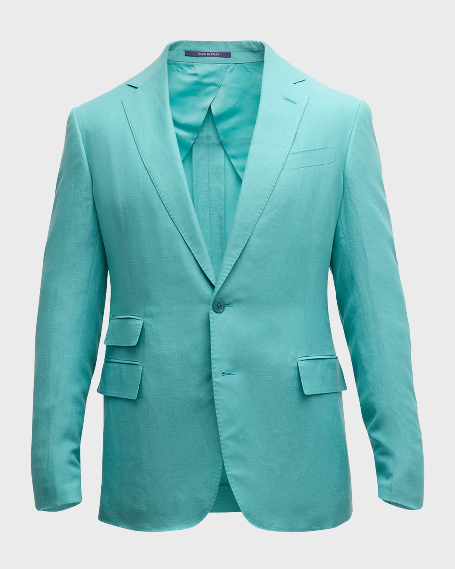 Ralph Lauren Purple Label Men's Kent Hand-Tailored Linen and Silk Sport ...