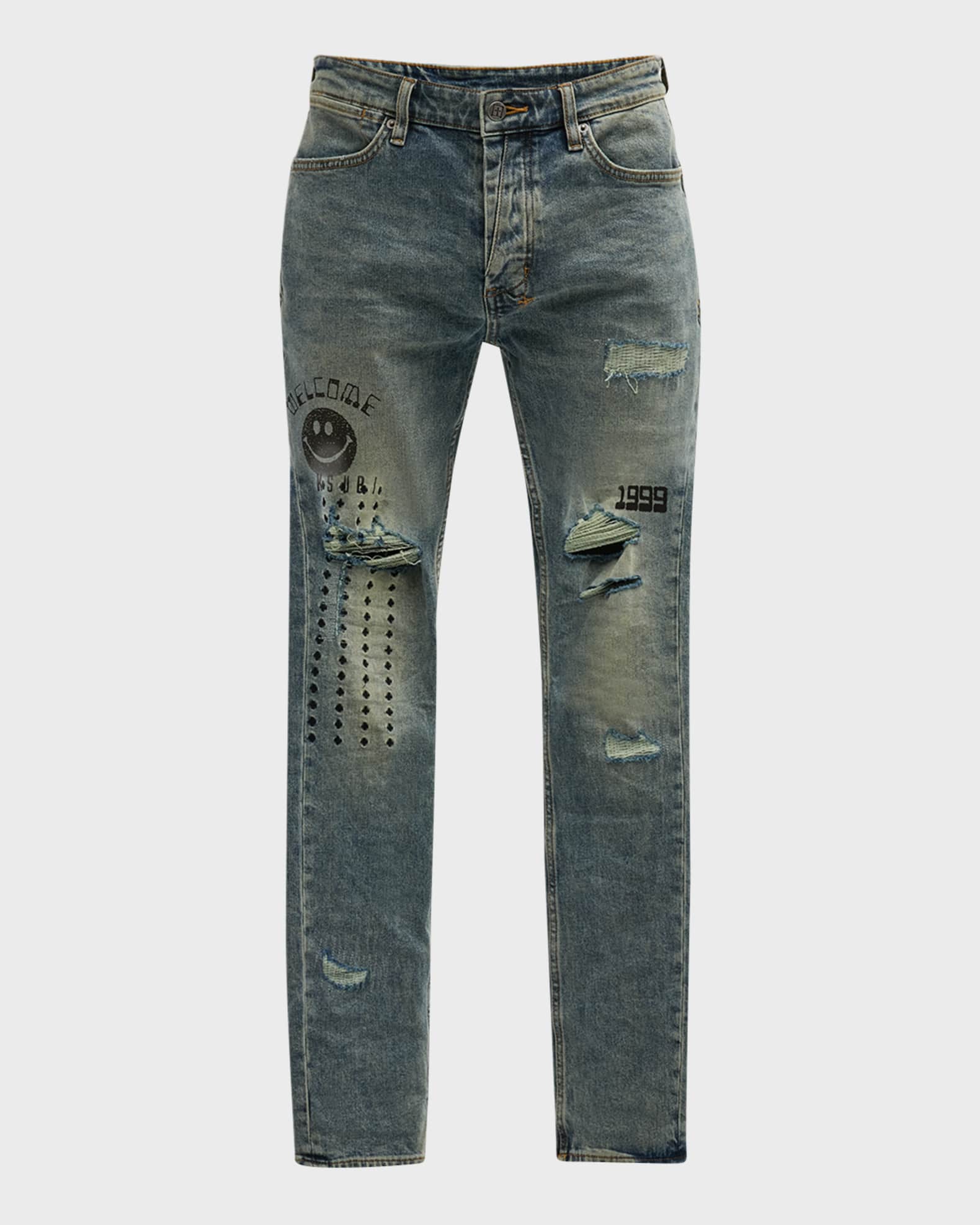 Ksubi Men's Van Winkle Throw Bak Trash Jeans | Neiman Marcus