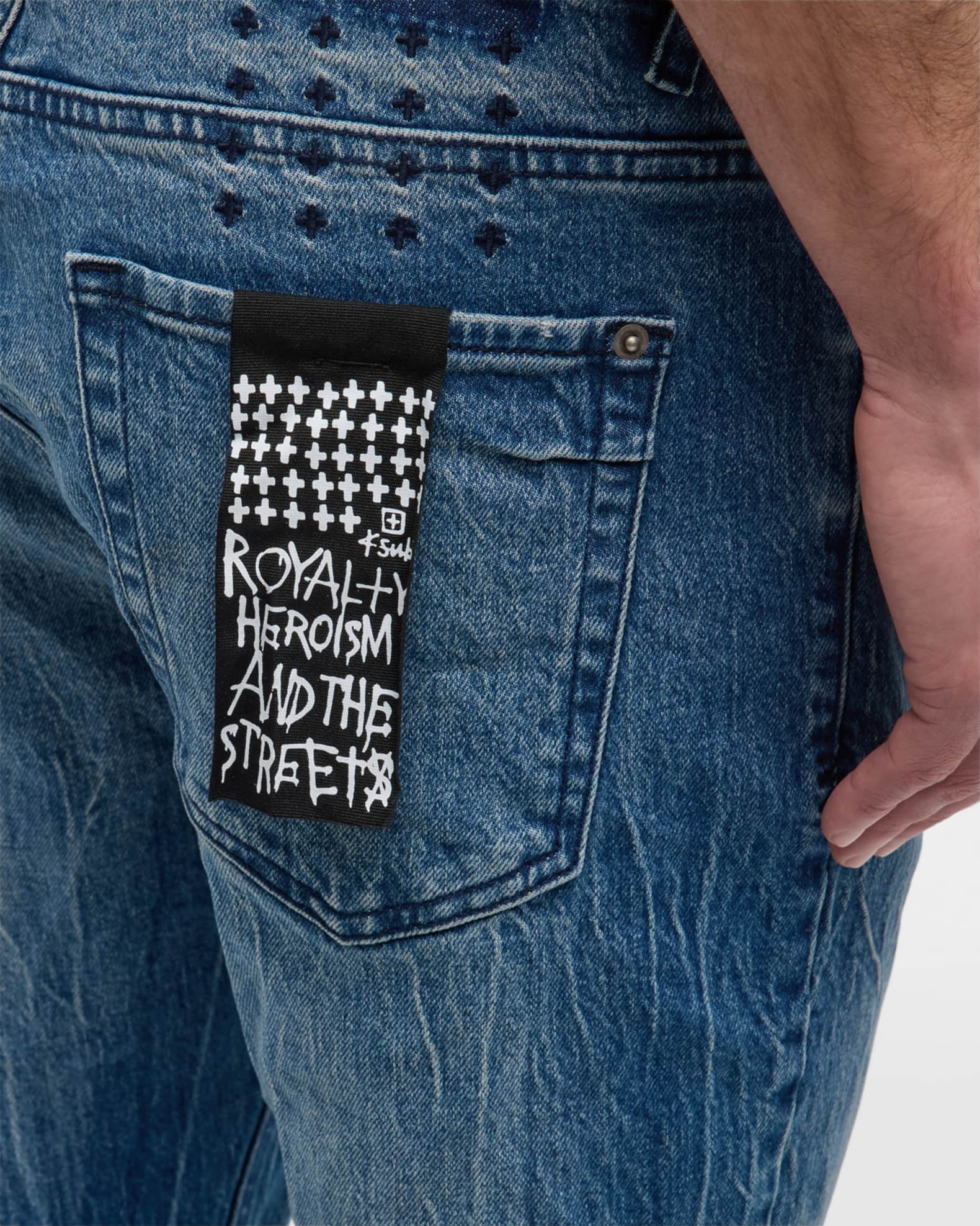 Ksubi Men's Van Winkle Bluuu Jeans | Neiman Marcus