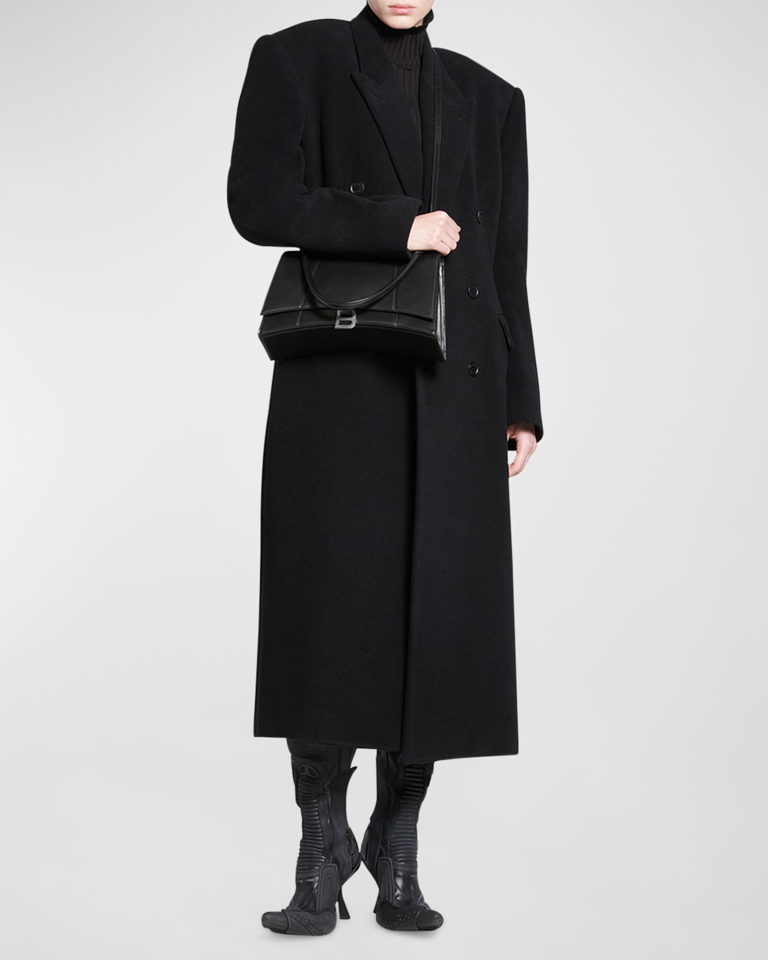 Balenciaga Hourglass Hinge Medium Bag | Neiman Marcus