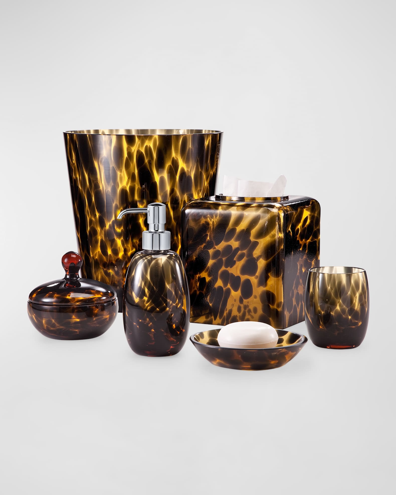 Tortoise Bath Accessories Collection | Neiman Marcus