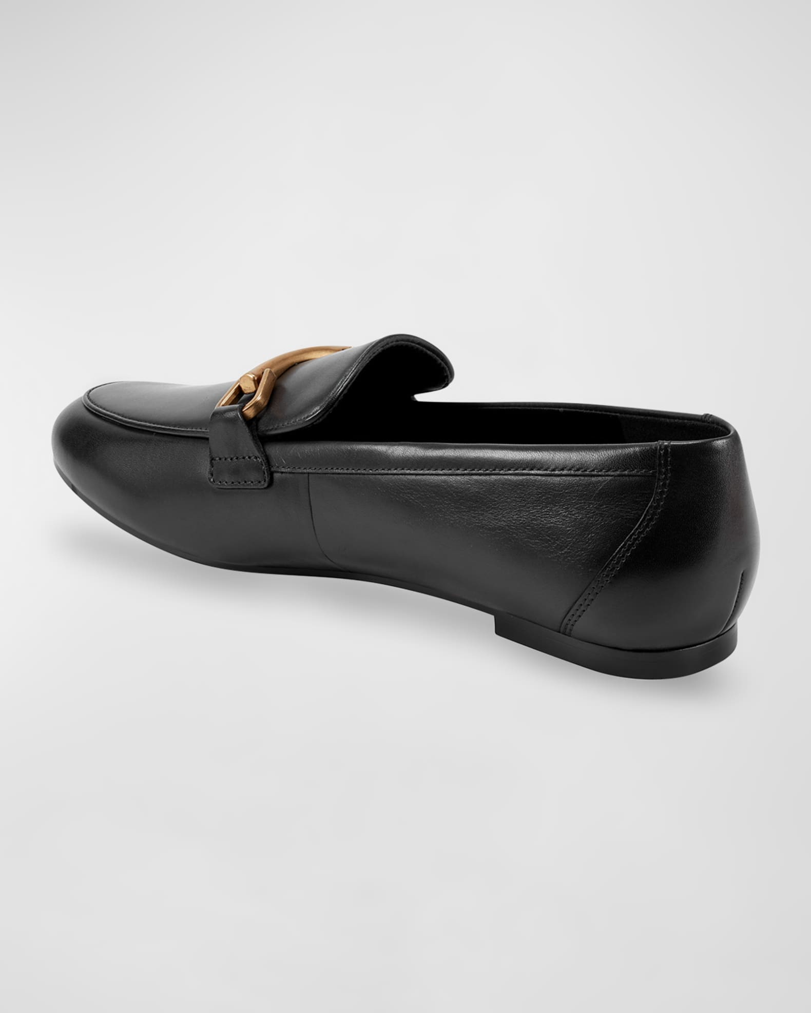 Marc Fisher LTD Bleek Leather Bit Slip-On Loafers | Neiman Marcus