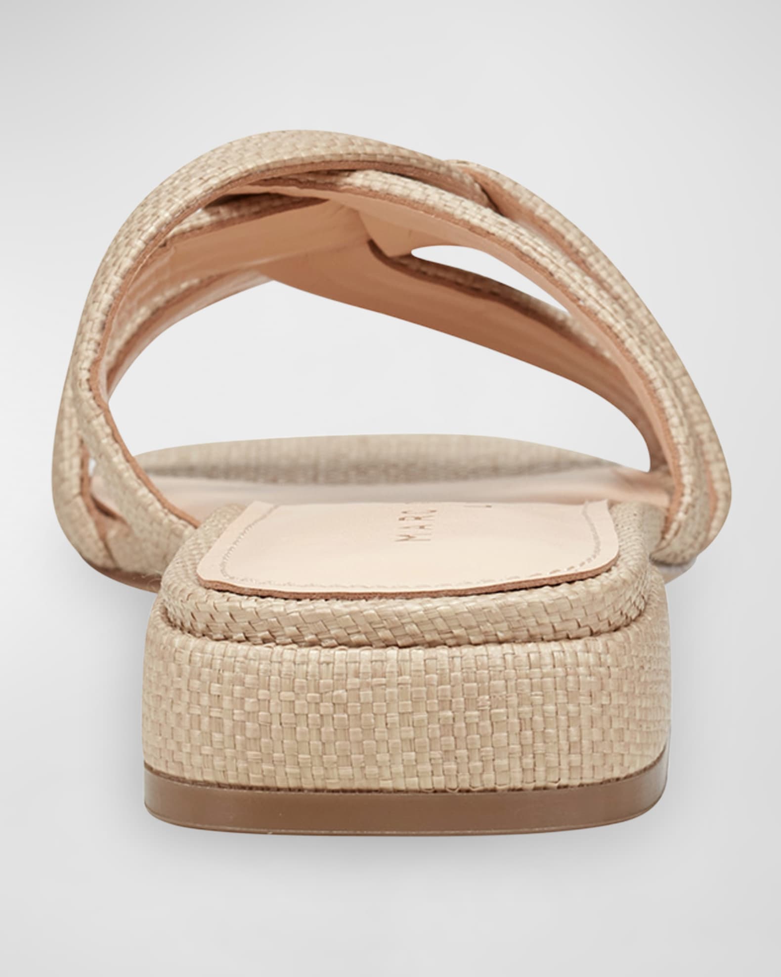 Marc Fisher LTD Woven Flat Slide Sandals | Neiman Marcus