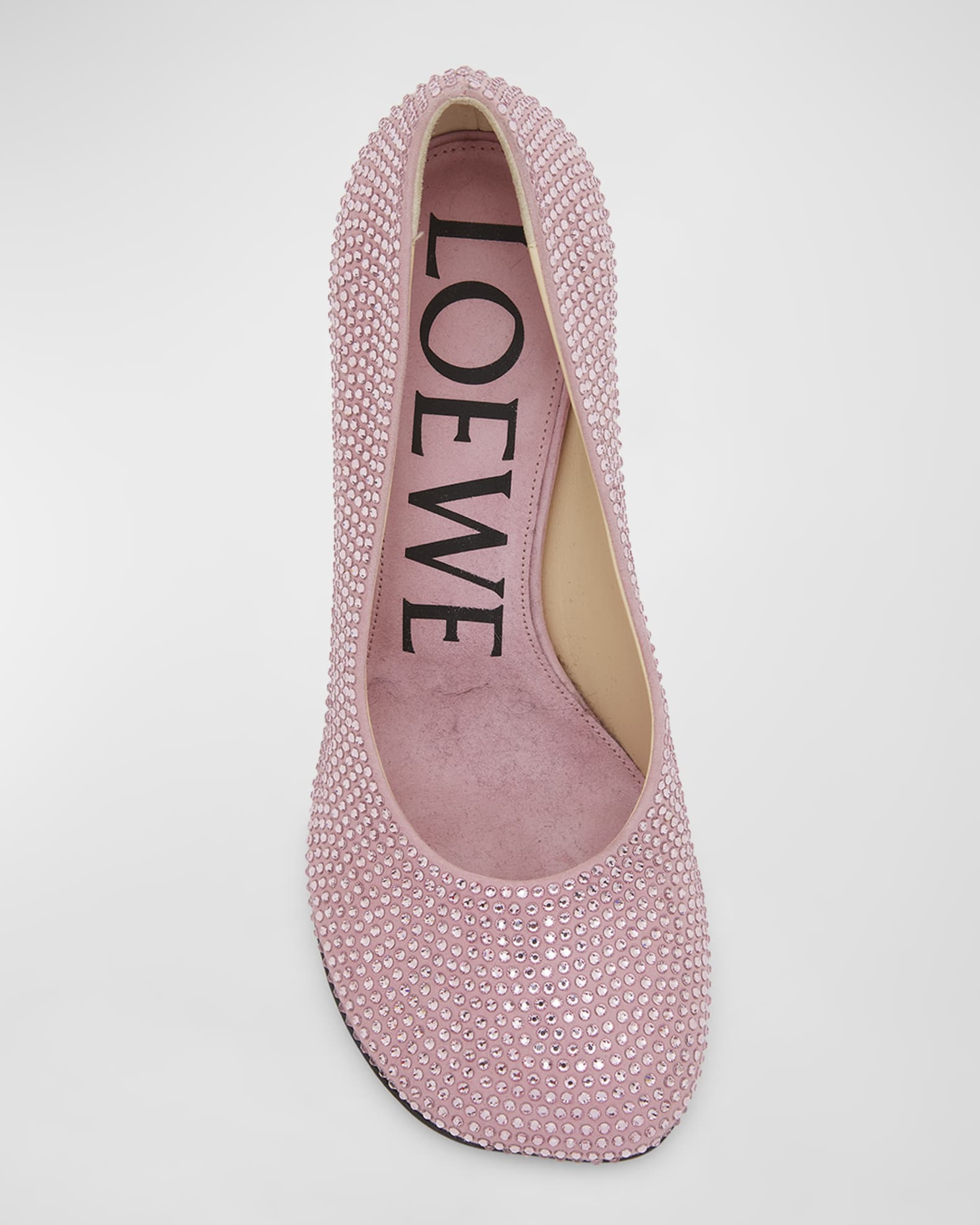 Loewe Toy Strass Leather Pumps | Neiman Marcus