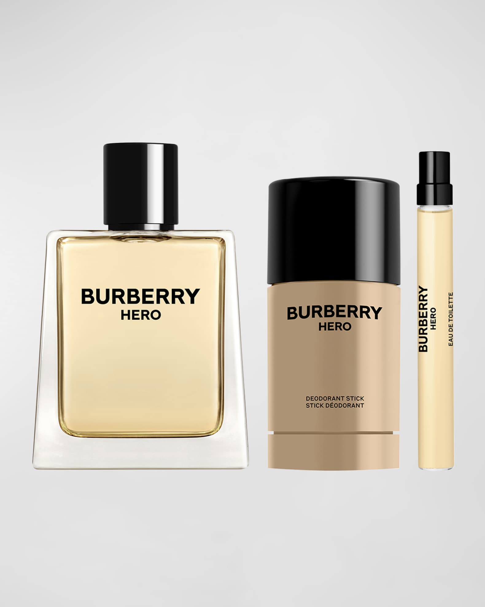 Burberry 3-Pc. Burberry Hero Eau de Toilette Gift Set | Neiman Marcus