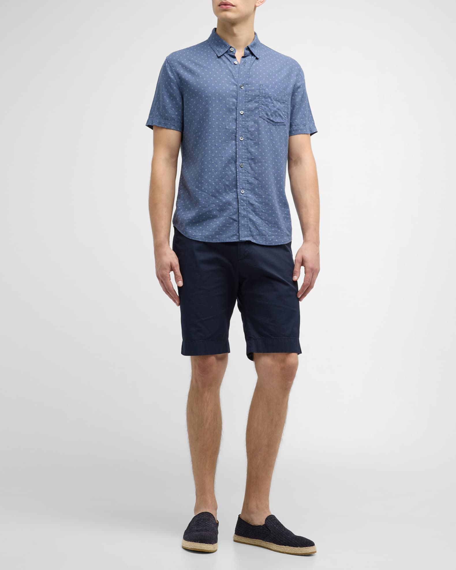 Rails Men's Patterned Button-Down Shirt | Neiman Marcus