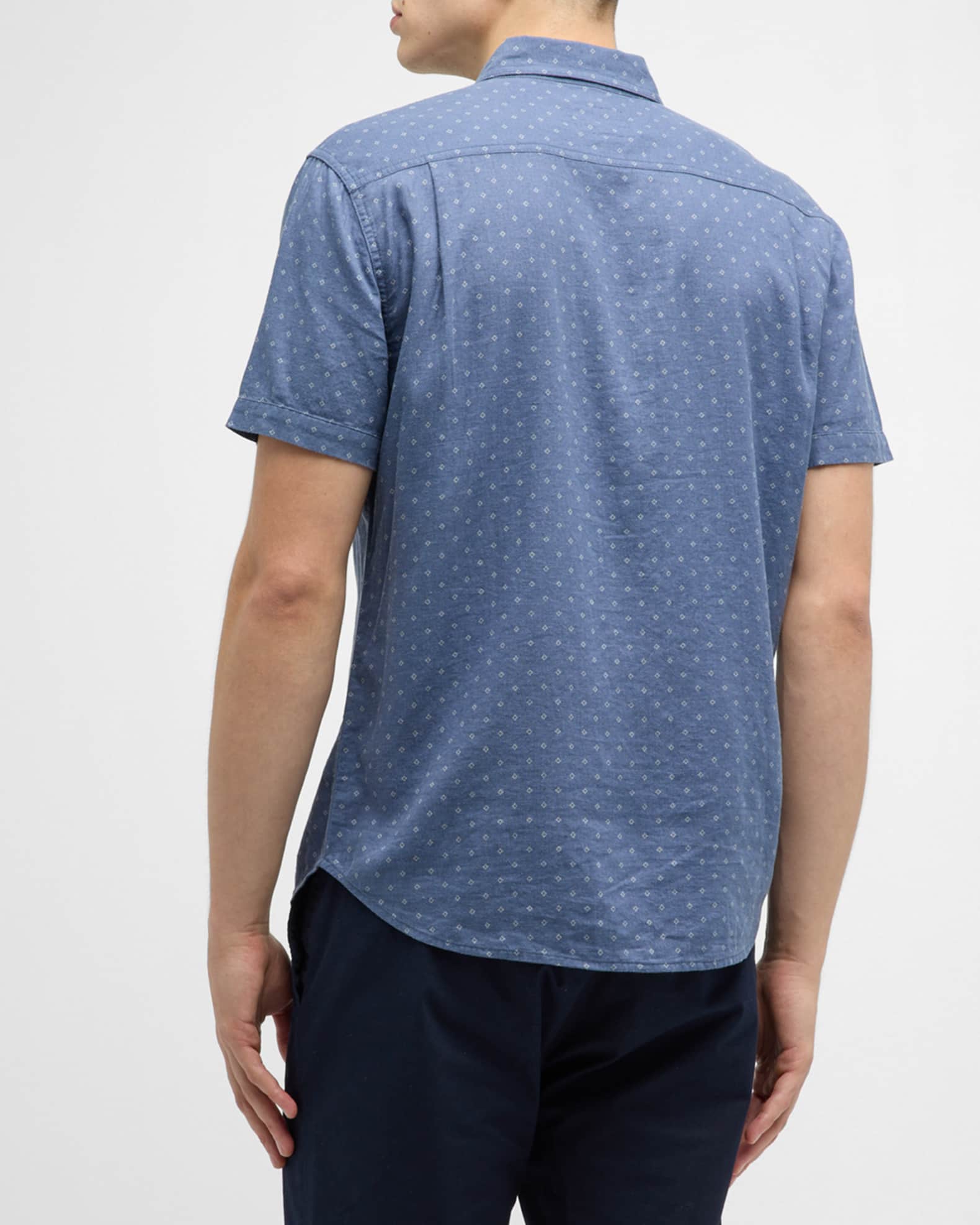 Rails Men's Patterned Button-Down Shirt | Neiman Marcus