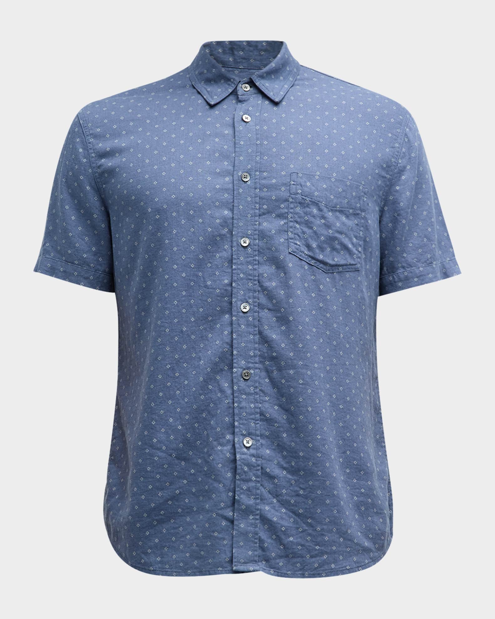 Rails Men's Patterned Button-Down Shirt | Neiman Marcus