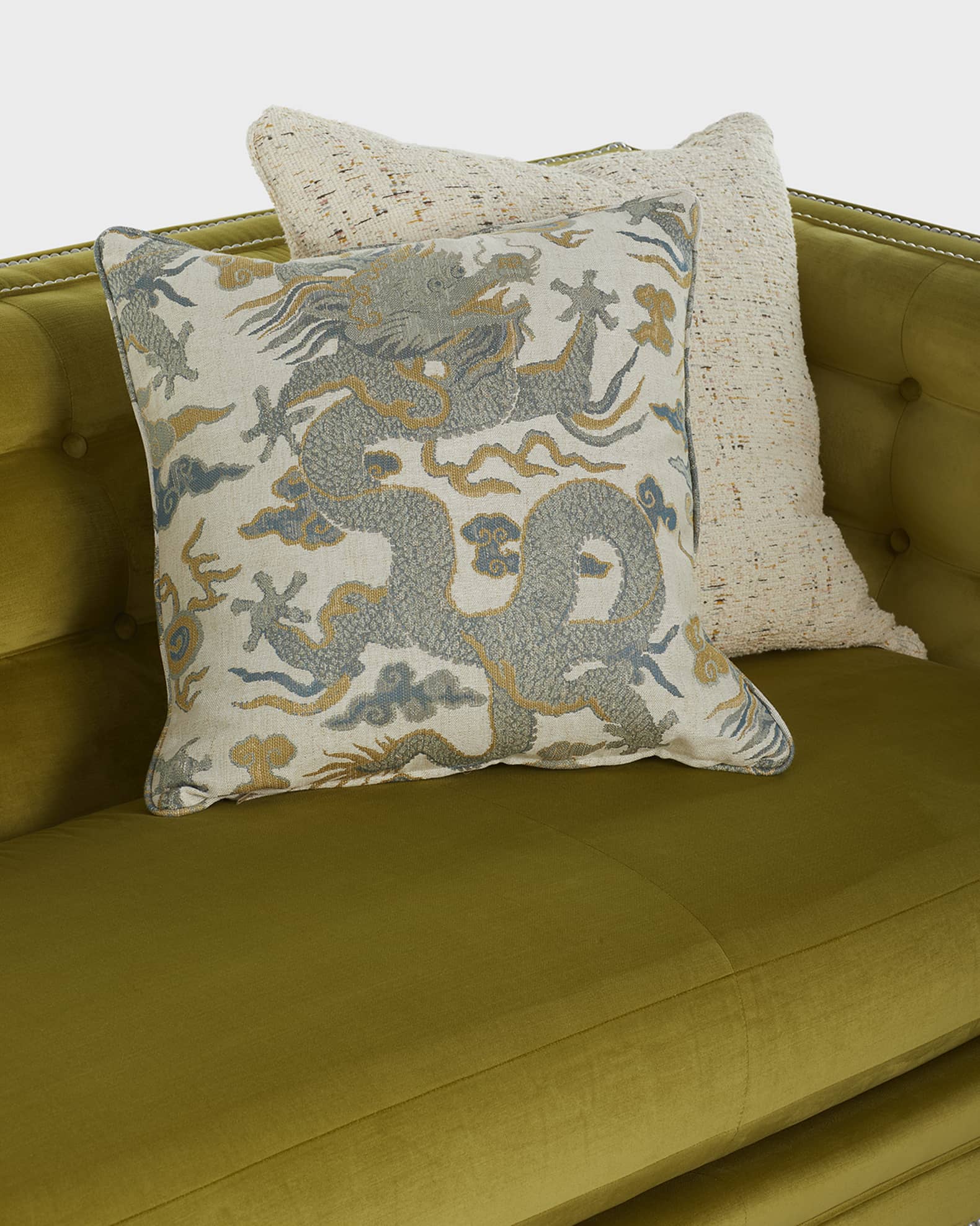 Massoud Alina Sofa - 90" | Neiman Marcus