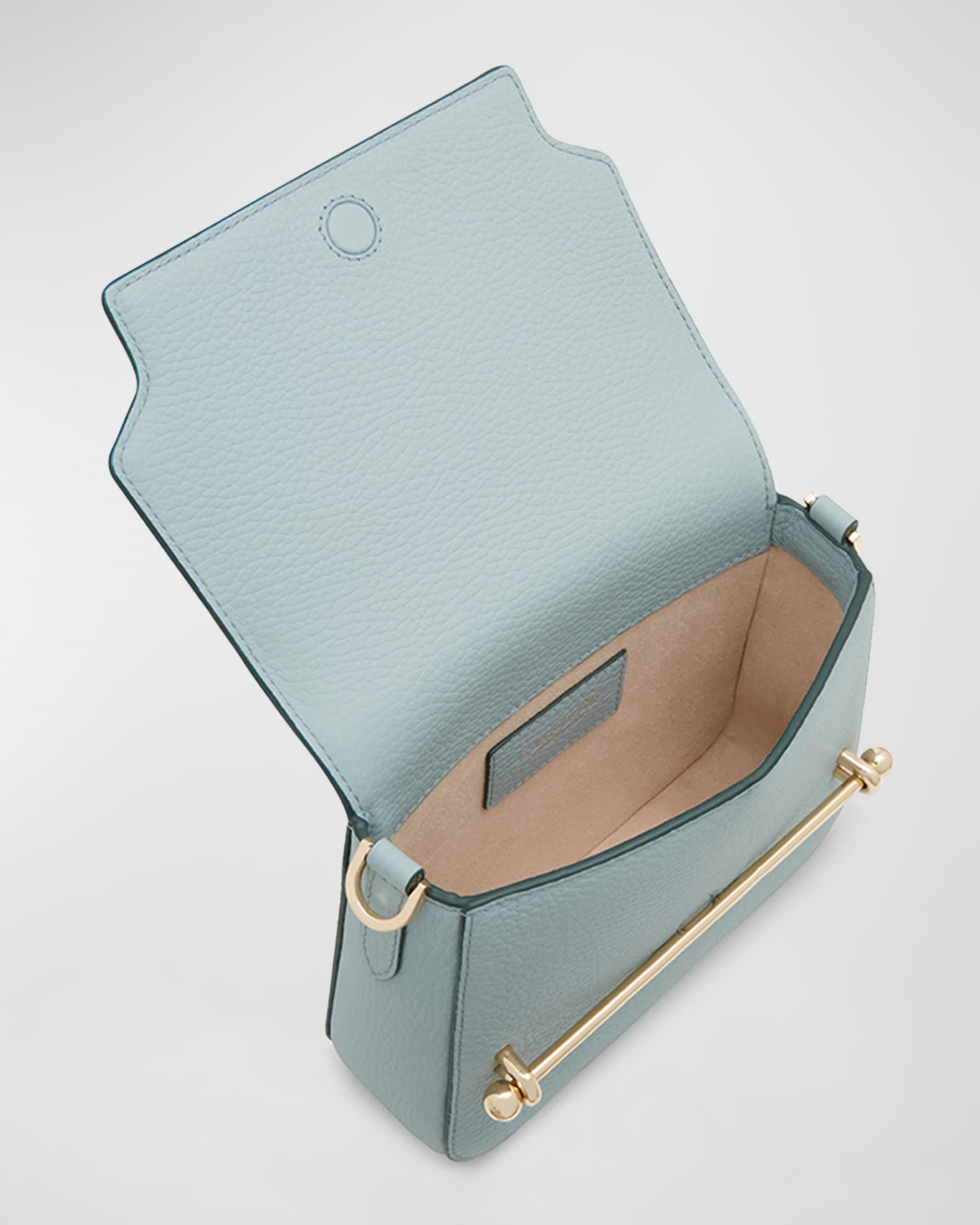 STRATHBERRY Ace Mini Flap Leather Crossbody Bag | Neiman Marcus