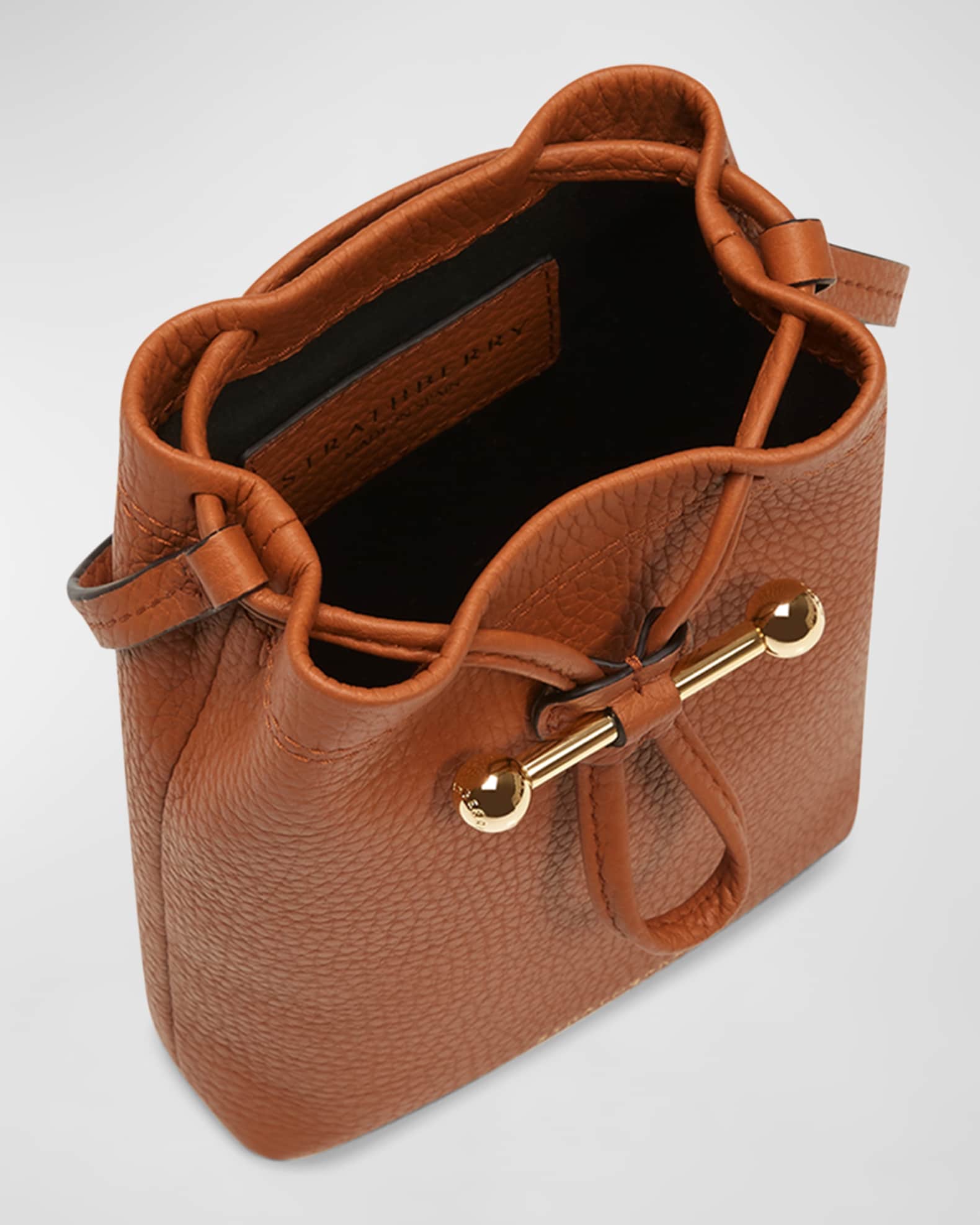 STRATHBERRY Osette Drawstring Pouch Crossbody Bag | Neiman Marcus