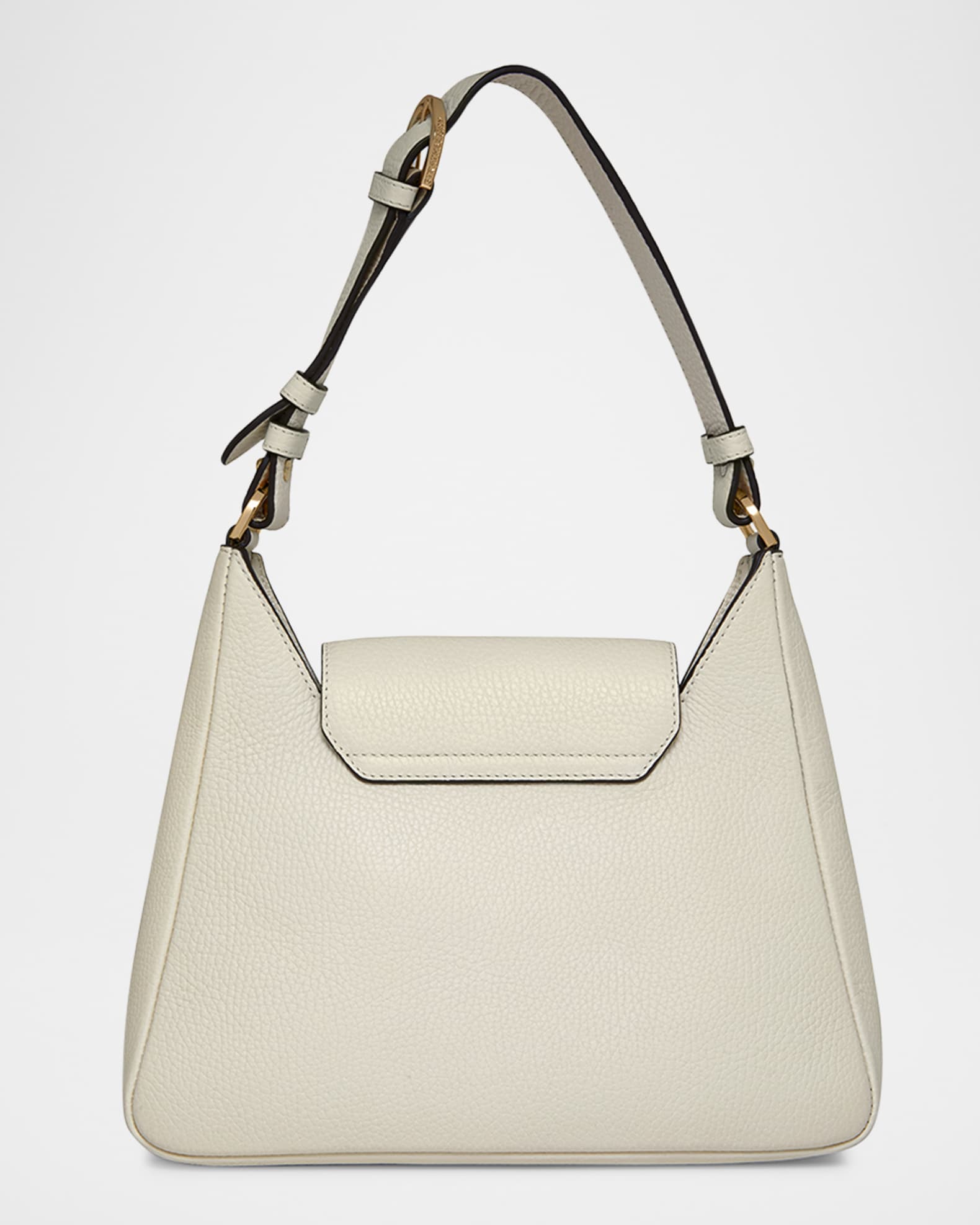 STRATHBERRY Multrees Grain Leather Hobo Bag | Neiman Marcus