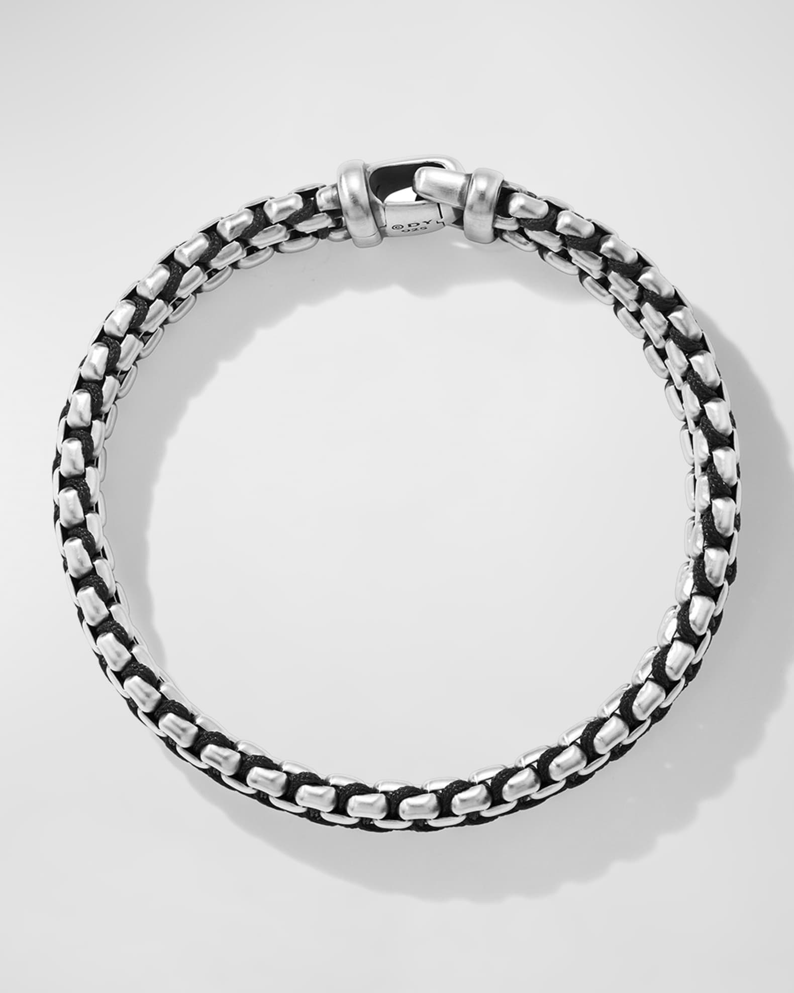 Men's Woven Box Chain Bracelet | Neiman Marcus